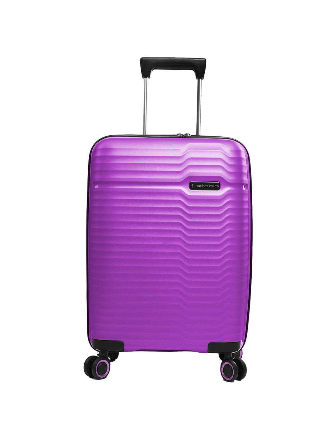 Buy Nasher Miles Purple Sahara Hard Sided Polypropylene Check In ...