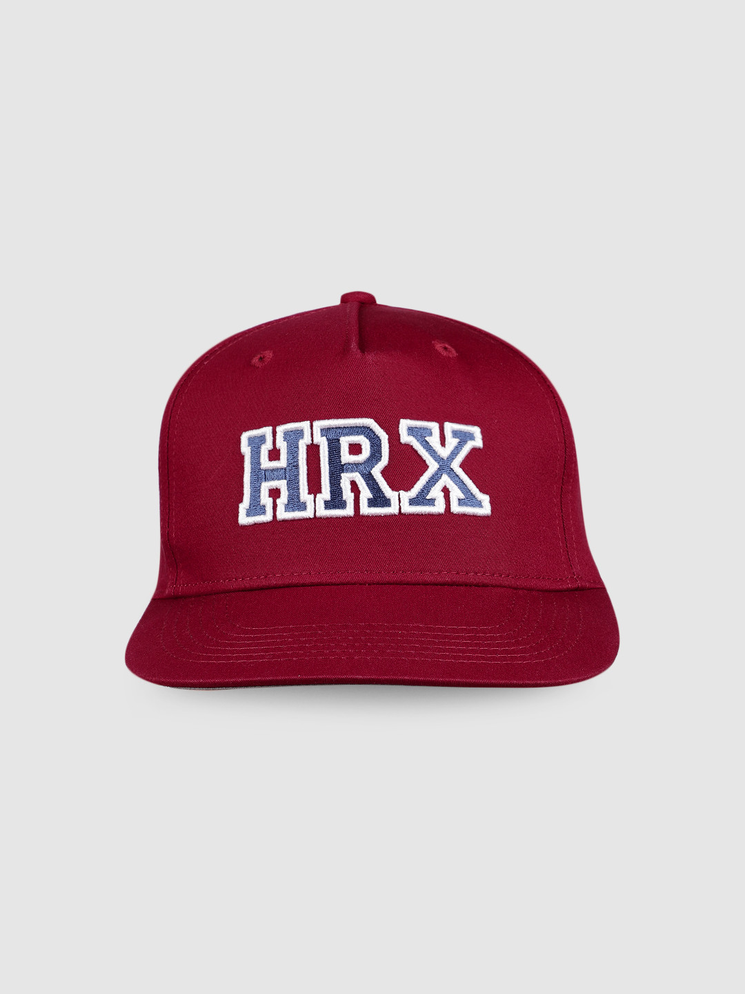 Buy HRX By Hrithik Roshan Unisex Maroon Snapback Cap - Caps for Unisex ...