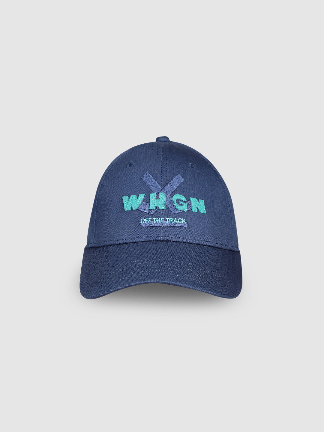 Buy WROGN Unisex Navy Blue Embroidered Baseball Cap - Caps for Unisex ...