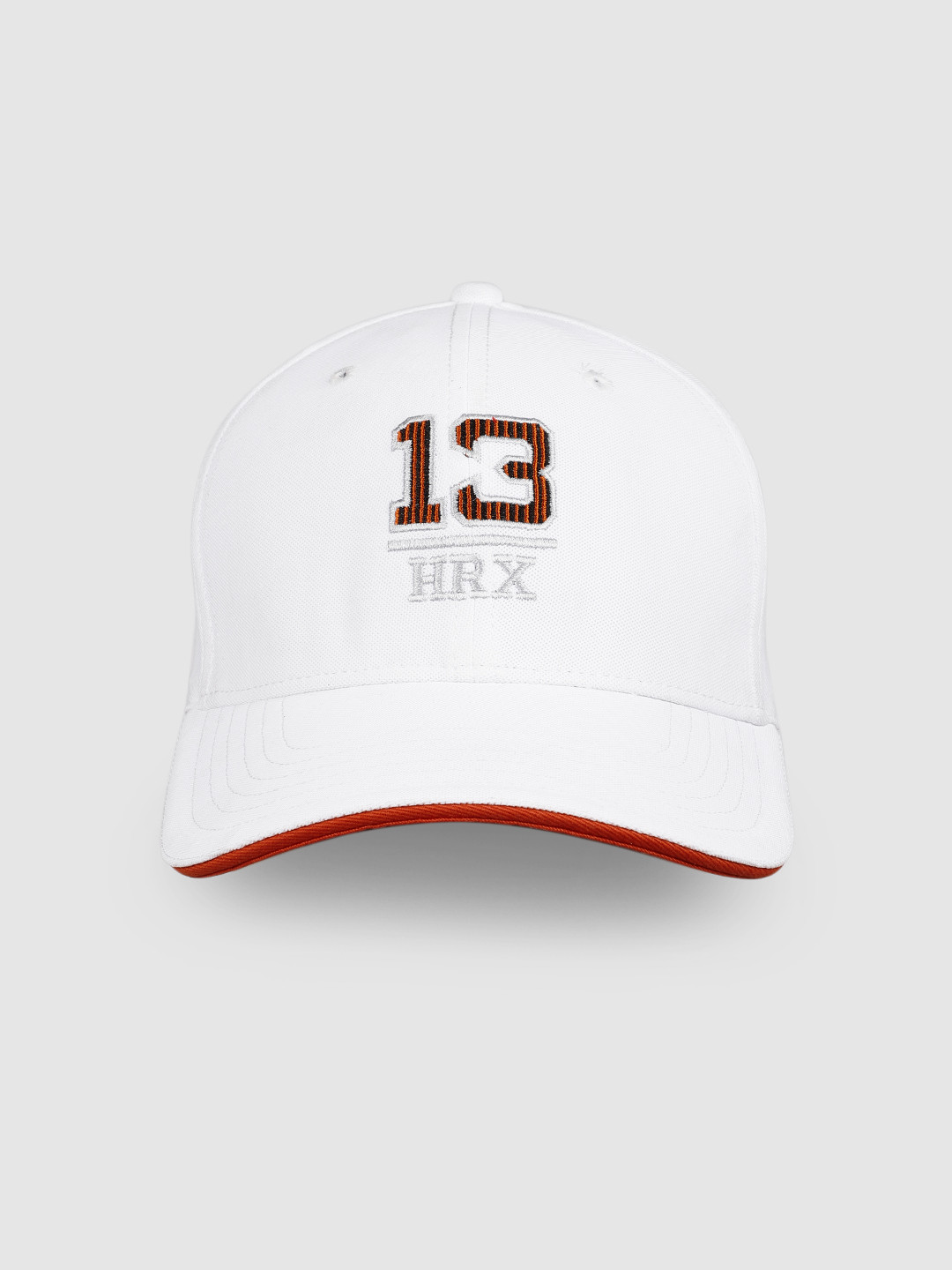 Buy HRX By Hrithik Roshan Unisex White Embroidered Baseball Cap - Caps ...