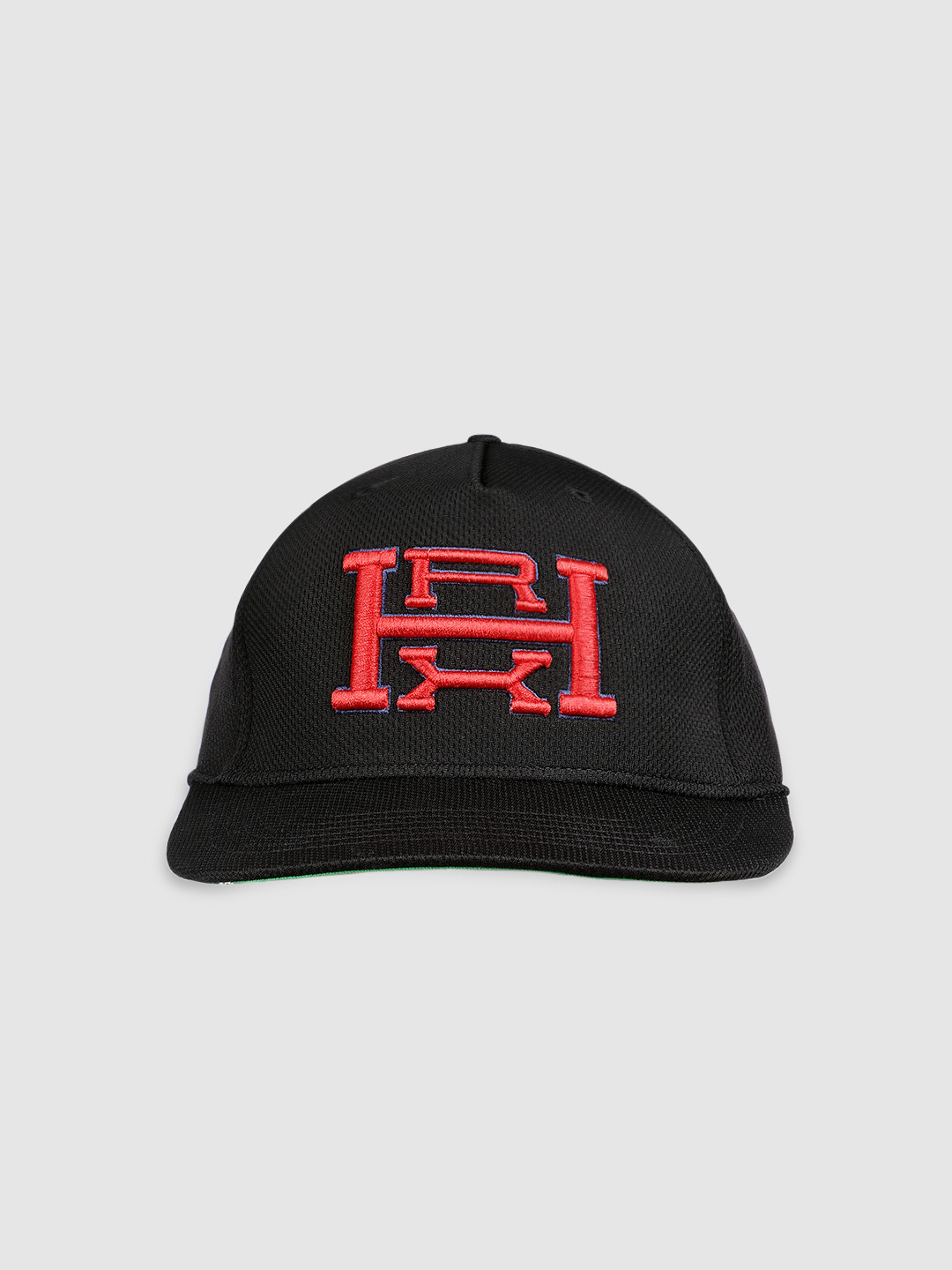 Buy HRX By Hrithik Roshan Unisex Black Snapback Cap - Caps for Unisex ...