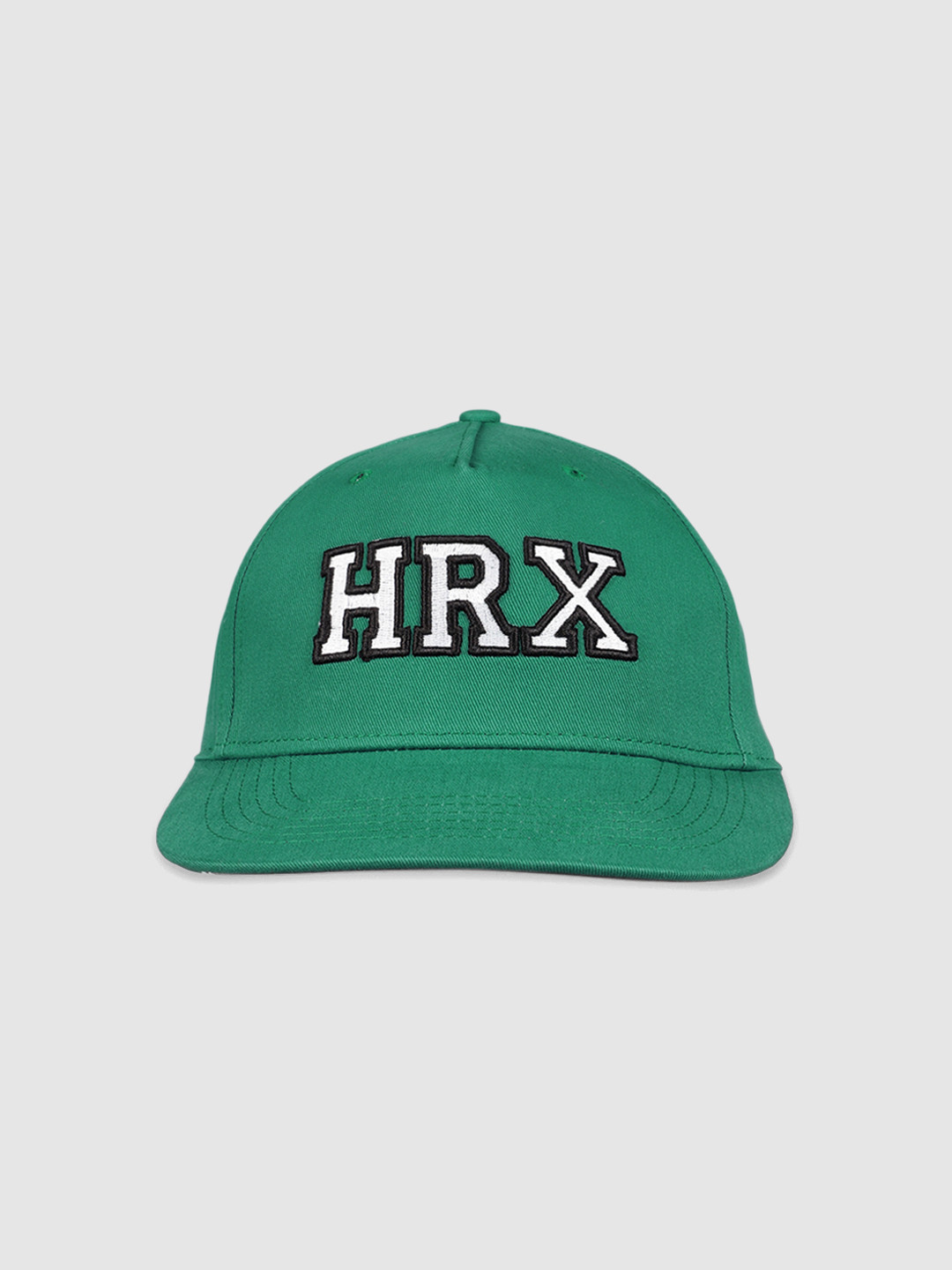 Buy HRX By Hrithik Roshan Unisex Sea Green Embroidered Snapback Cap ...