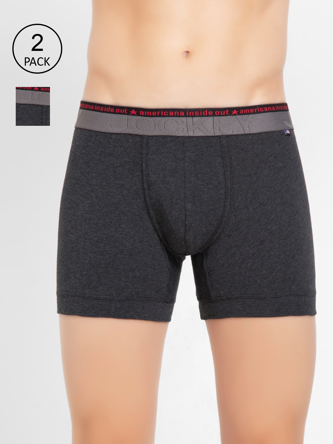 Buy Jockey Men Pack Of 2 Super Combed Trunk US60 - Trunk for Men ...