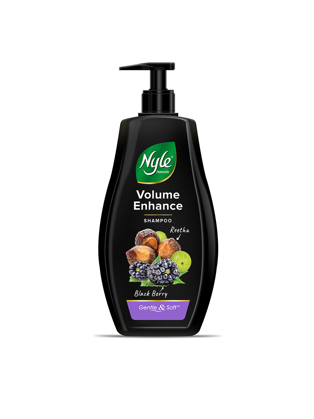 Buy Nyle Naturals Volume Enhance Shampoo With Reetha & Blackberry 400 ...