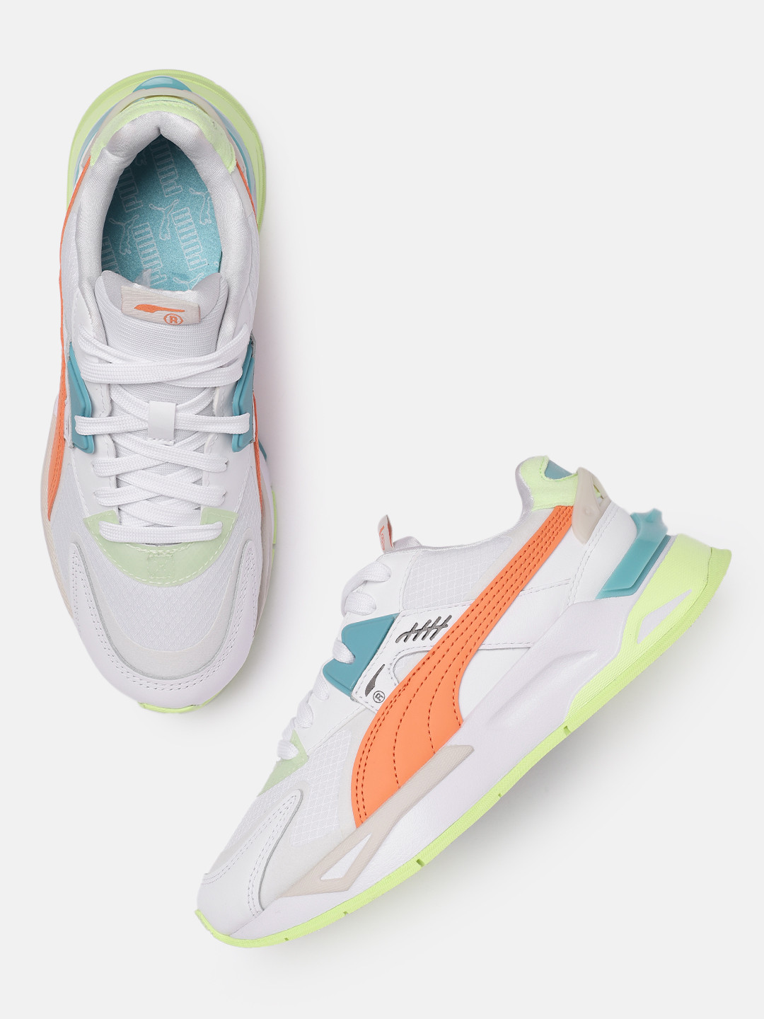 Buy Puma Women White Leather Mirage Sport Loom Fancy Sneakers - Casual ...