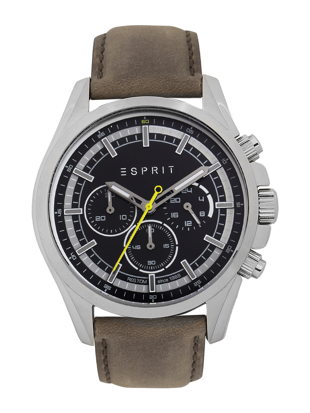 Buy ESPRIT Men Black Chronograph Watch ES109161003 - Watches for Men ...