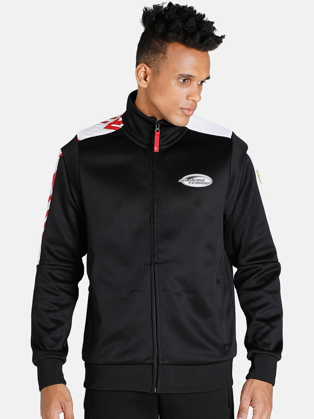 Buy PUMA Motorsport Men Black Scuderia Ferrari Race T7 Track ...