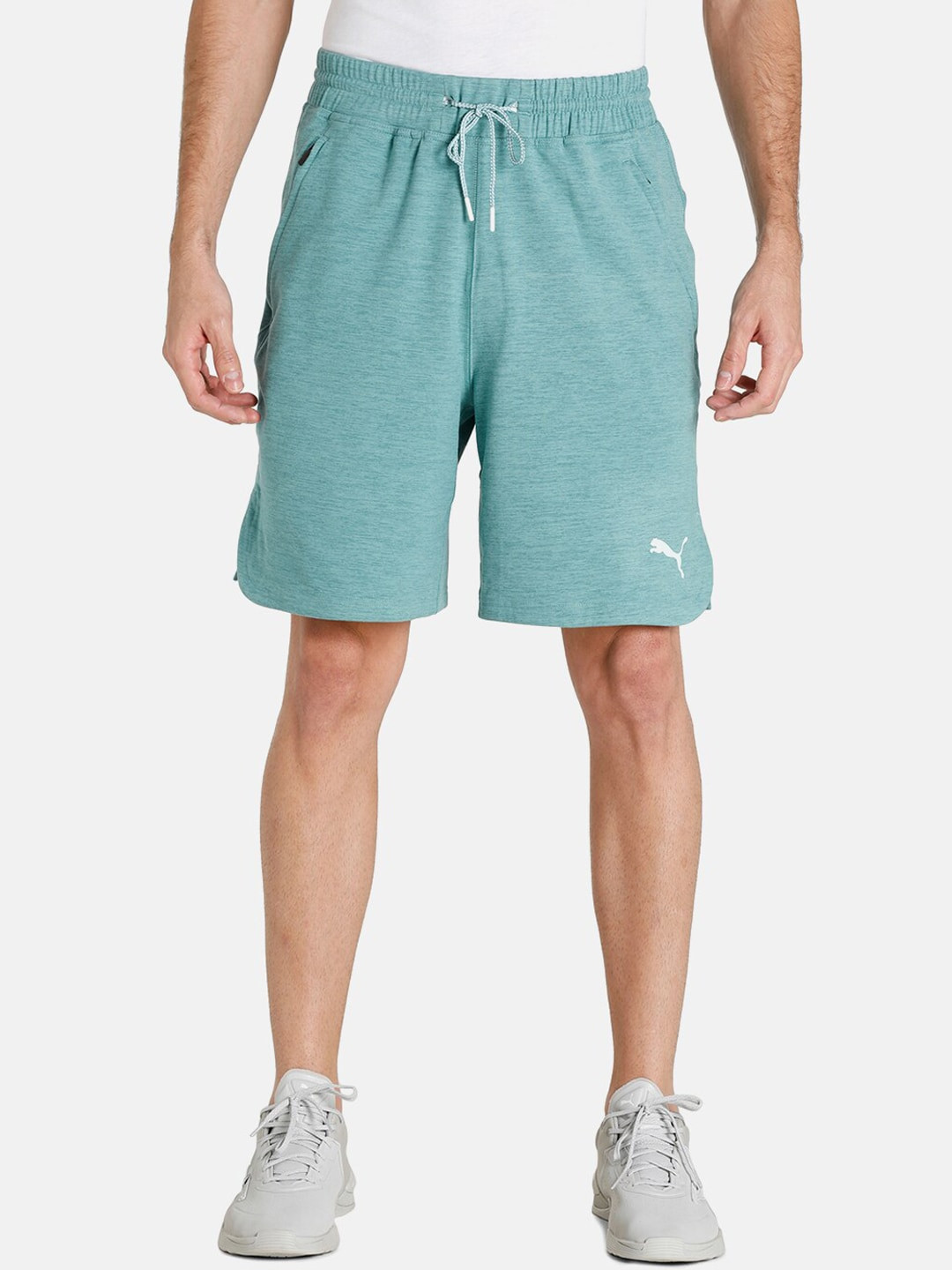 Buy Puma Men Blue Solid Training Or Gym Shorts - Shorts for Men ...