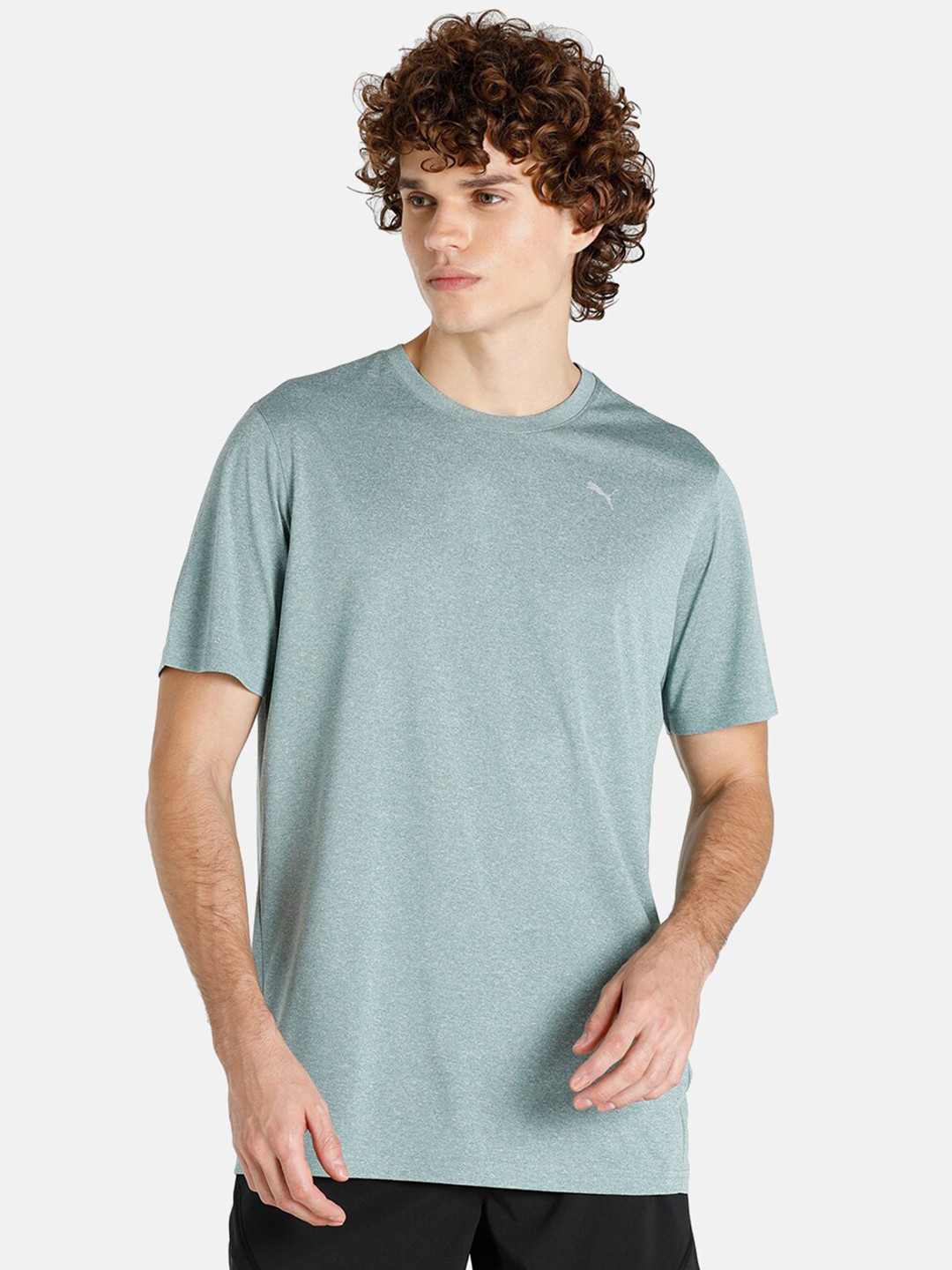 Buy Puma Men Blue DryCELL Training Or Gym T Shirt - Tshirts for Men ...