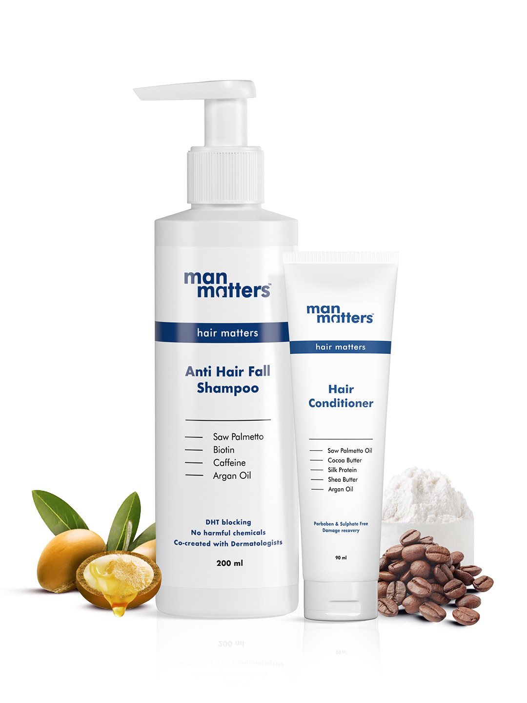 Buy Man Matters Hair Cleanse Kit With Shampoo And Conditioner - Hair ...