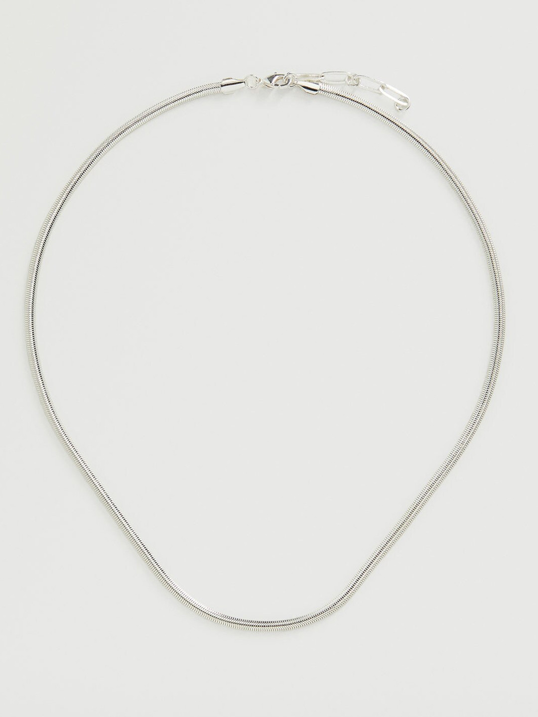 Buy MANGO Silver Toned Chain - Necklace And Chains for Women 17019232 ...