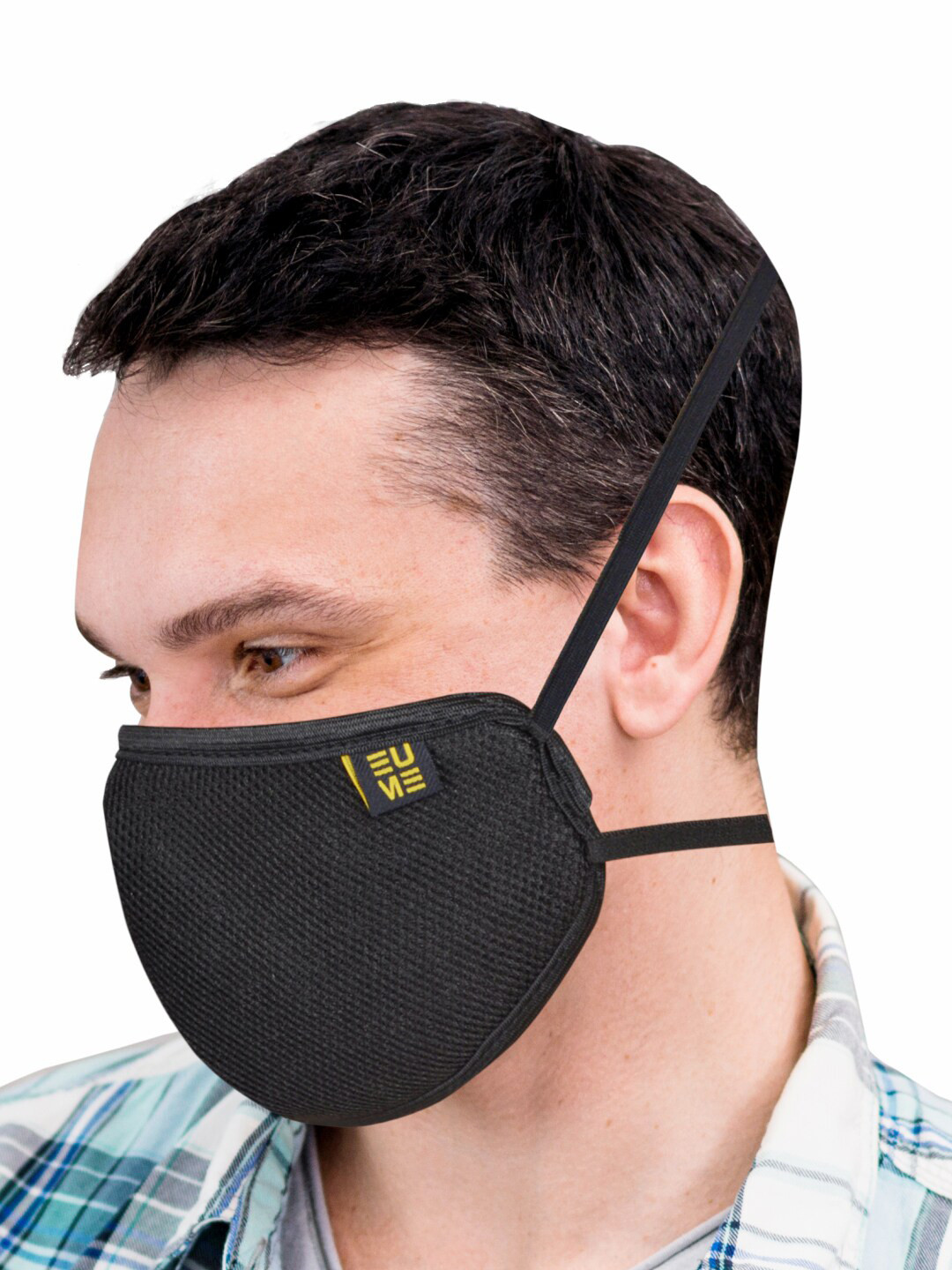 Buy EUME Black Protect+ 95 Reusable And Washable Outdoor Masks ...