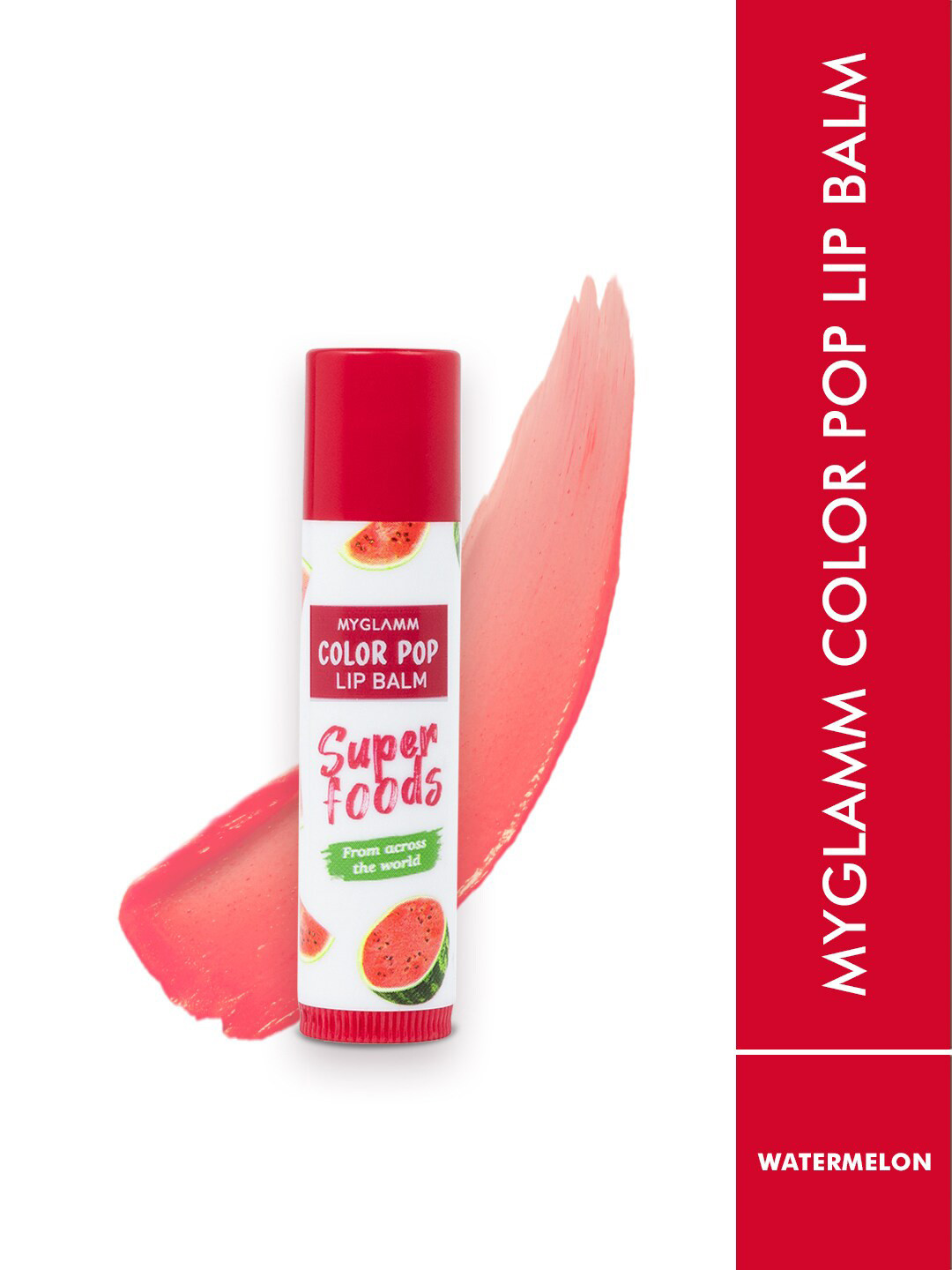 Buy MyGlamm Color Pop Lip Balm Watermelon - Lip Balm for Women 17046176 ...