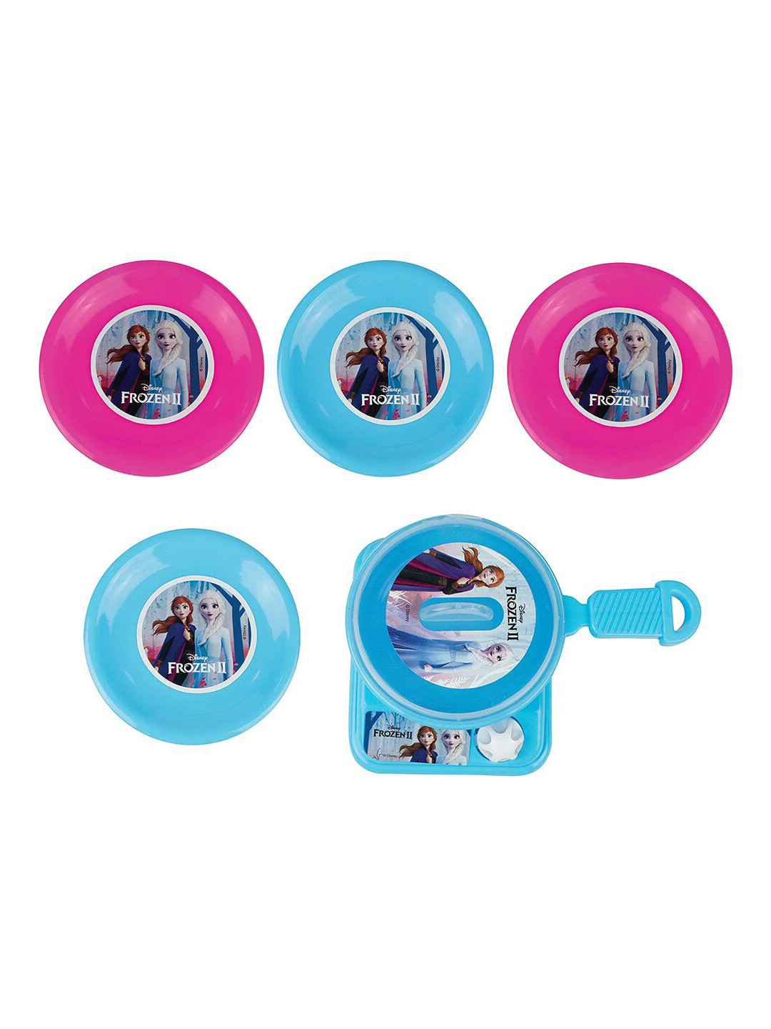 Buy Toys And Games Blue & Pink Frozen Tea Party Set - Role Play And ...