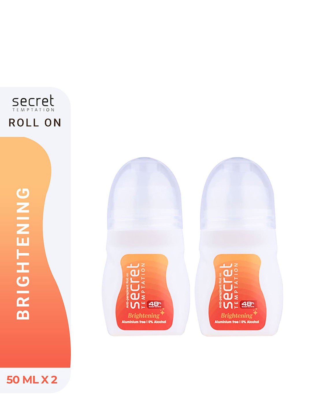 Buy Secret Temptation Set Of 2 Brightening Roll On 50ml - Roll Ons for ...