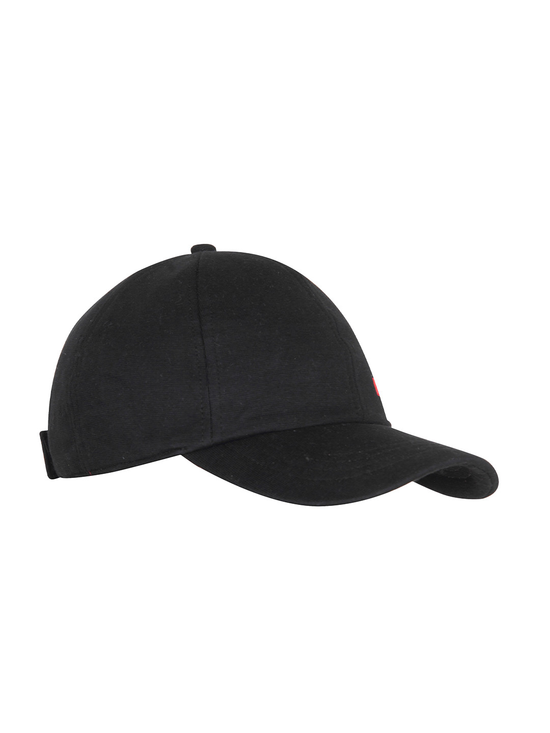 Buy FabSeasons Unisex Black & Red Adjustable Baseball Cap - Caps for ...