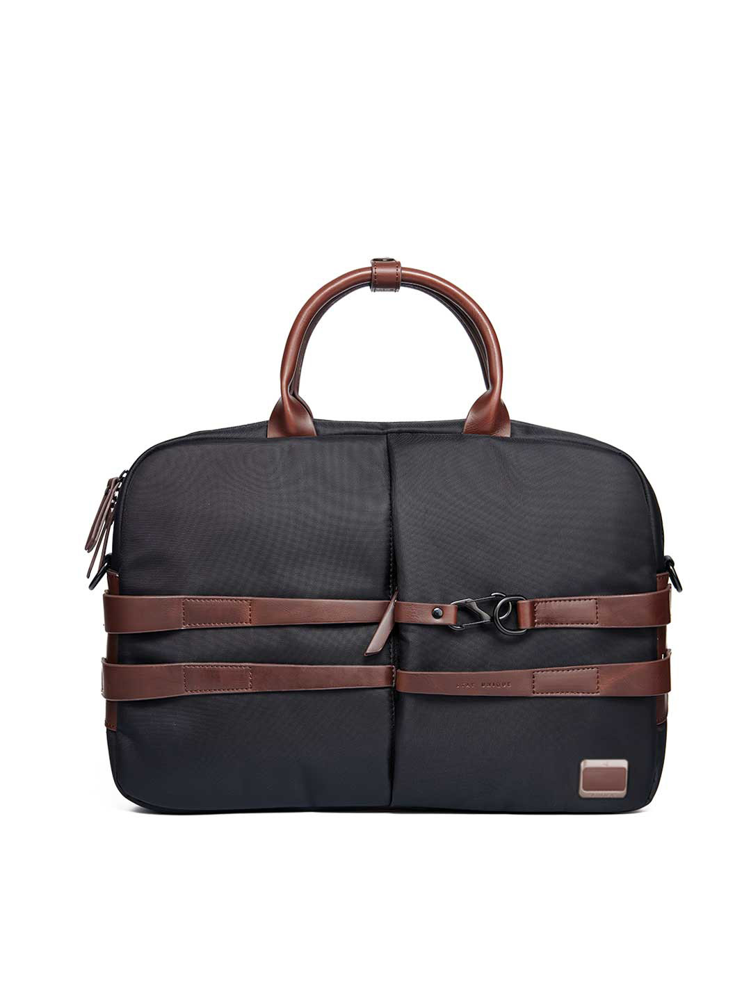 Buy Scarters Adult Black & Brown Laptop Bag - Laptop Bag for Unisex ...