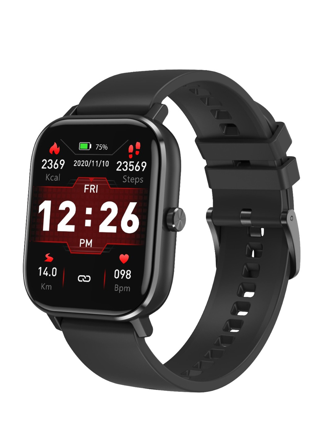 Buy CONEKT Black SW1 Bluetooth Calling Smartwatch CNSW001 Black - Smart ...