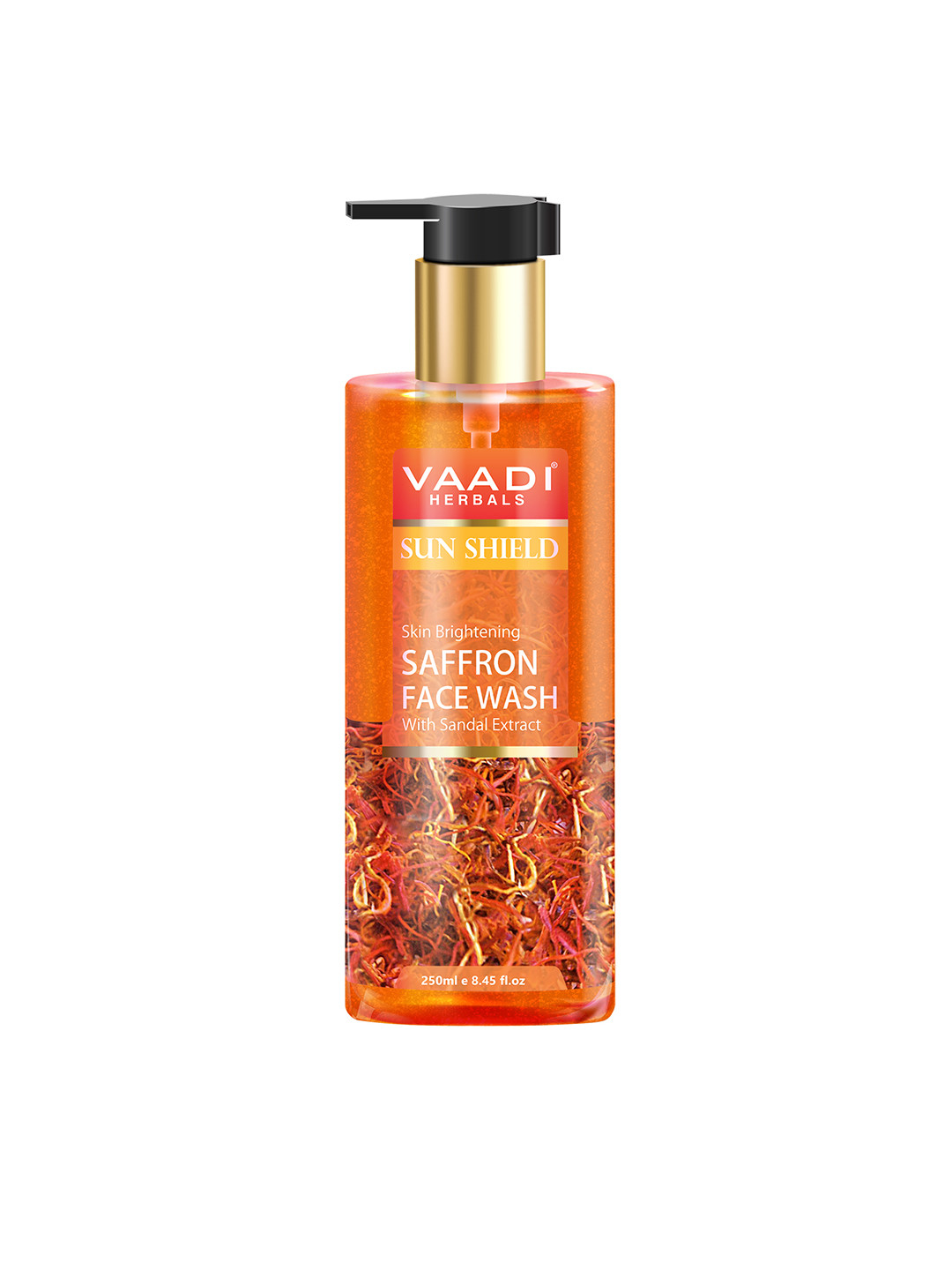 Buy Vaadi Herbals Sun Shield Skin Whitening Saffron Face Wash With ...