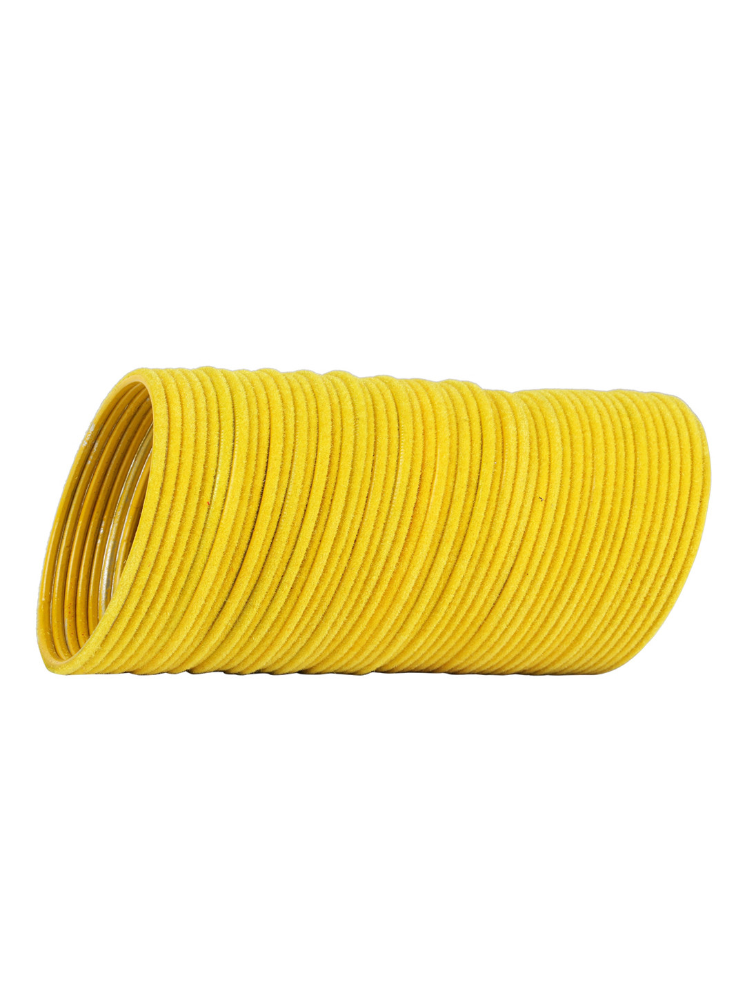 Buy Arendelle Set Of 48 Yellow Solid Bangles - Bangle for Girls ...
