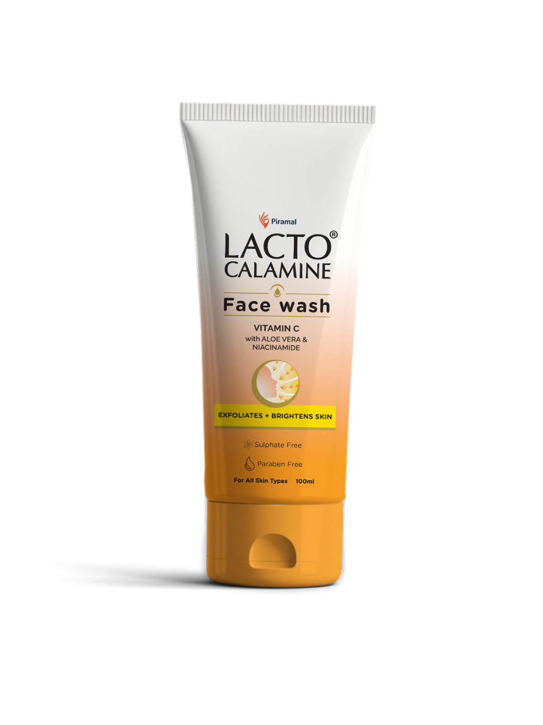 Buy Lacto Calamine Vitamin C Face Wash With Aloe Vera & Niacinamide For ...