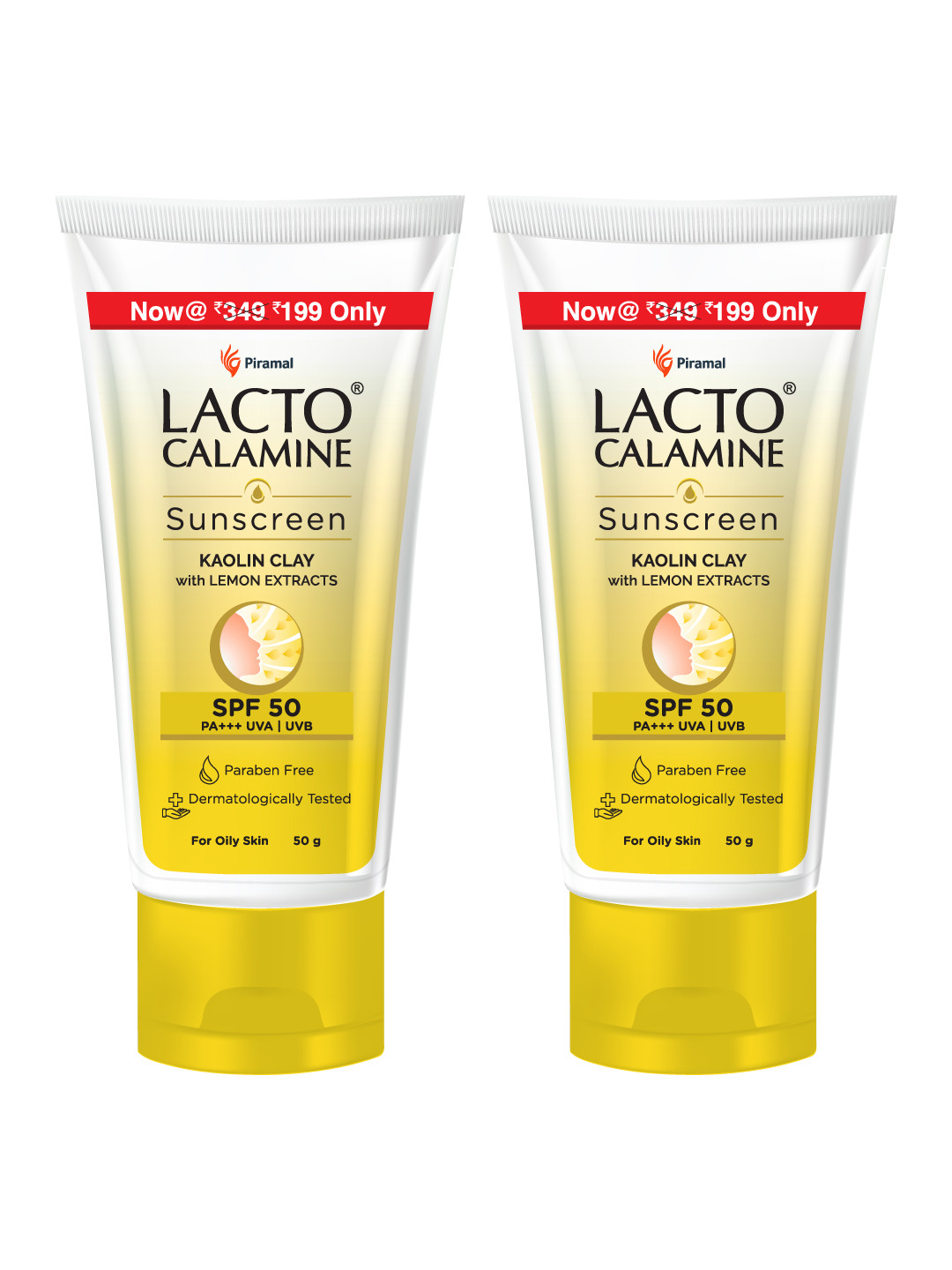 Buy Lacto Calamine Set Of 2 Daily Sunshield Matte Look Sunscreen SPF50 ...