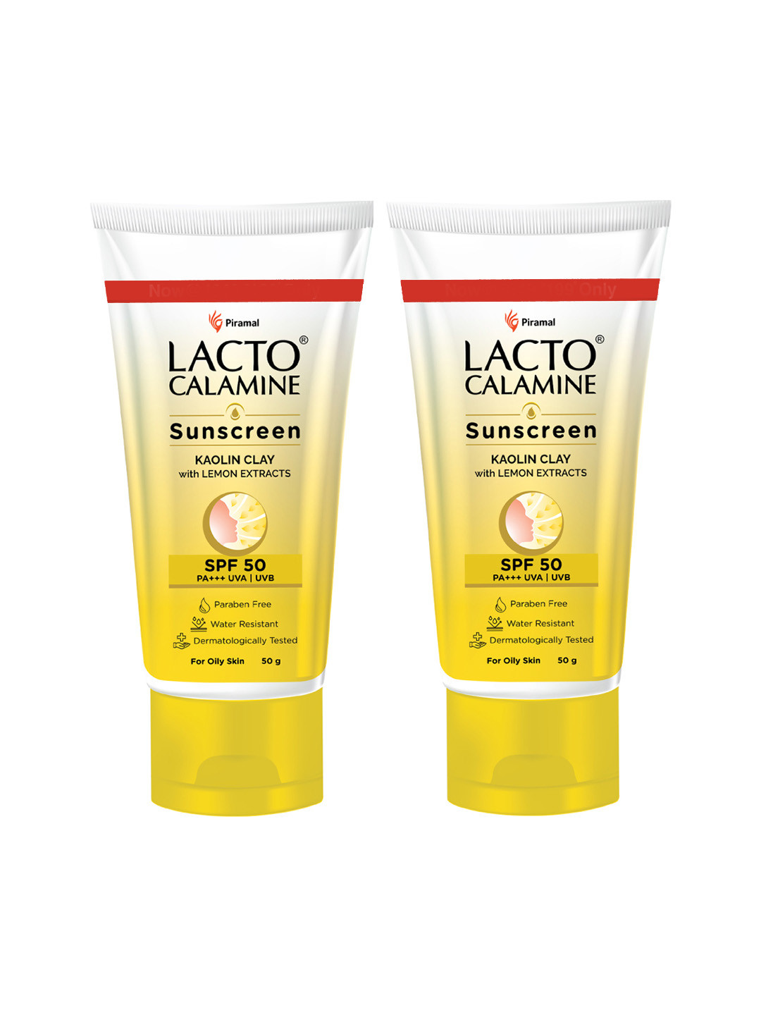 Buy Lacto Calamine Set Of 2 Water Resistant UVA & UVB SPF50 Sunscreen ...
