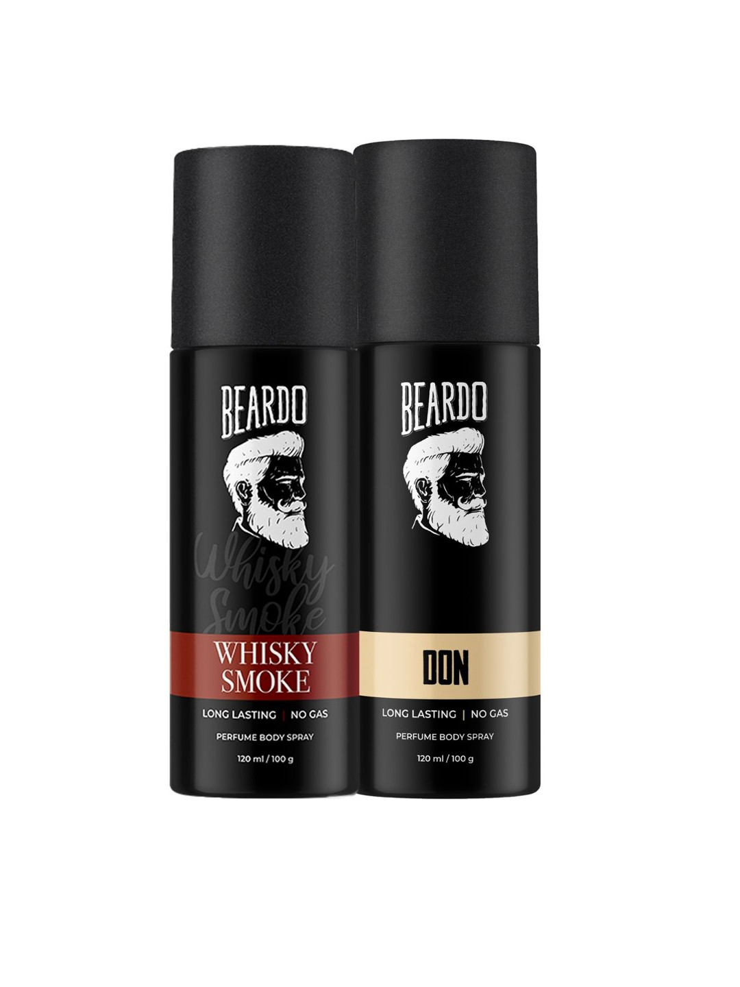 Buy Beardo Set Of 2 Long Lasting Perfume Body Spray 120 Ml Each ...