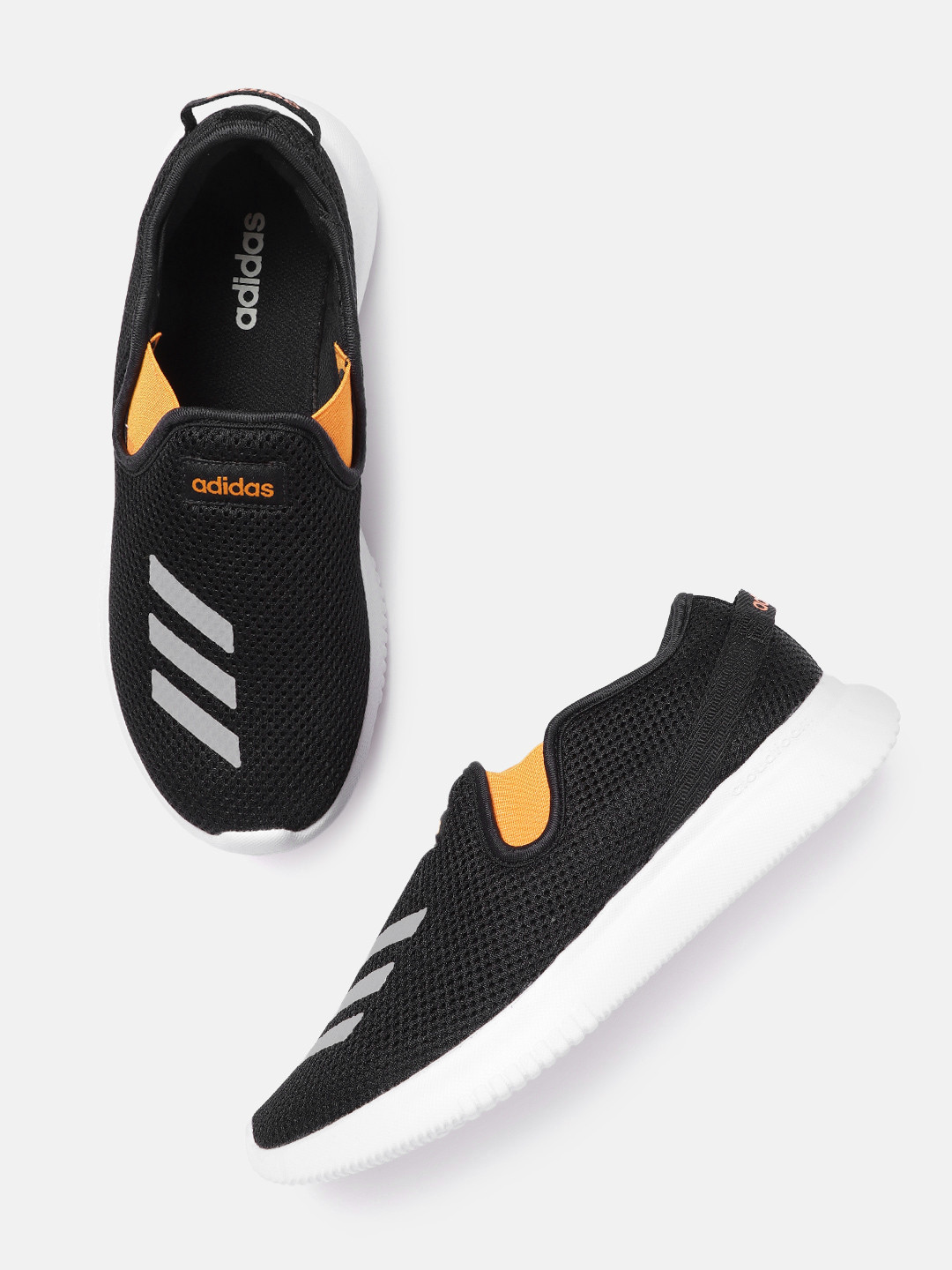 Buy ADIDAS Men Black Woven Design Prizmo Walking Shoes - Sports Shoes ...