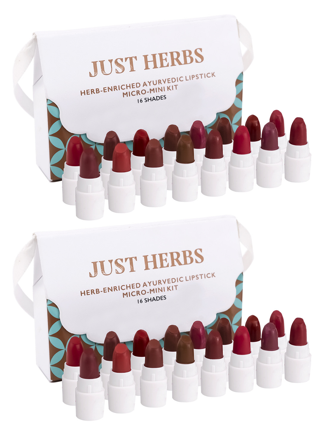 Buy Just Herbs Set Of 32 Ayurvedic Micro Mini Creamy Matte Lipstick ...