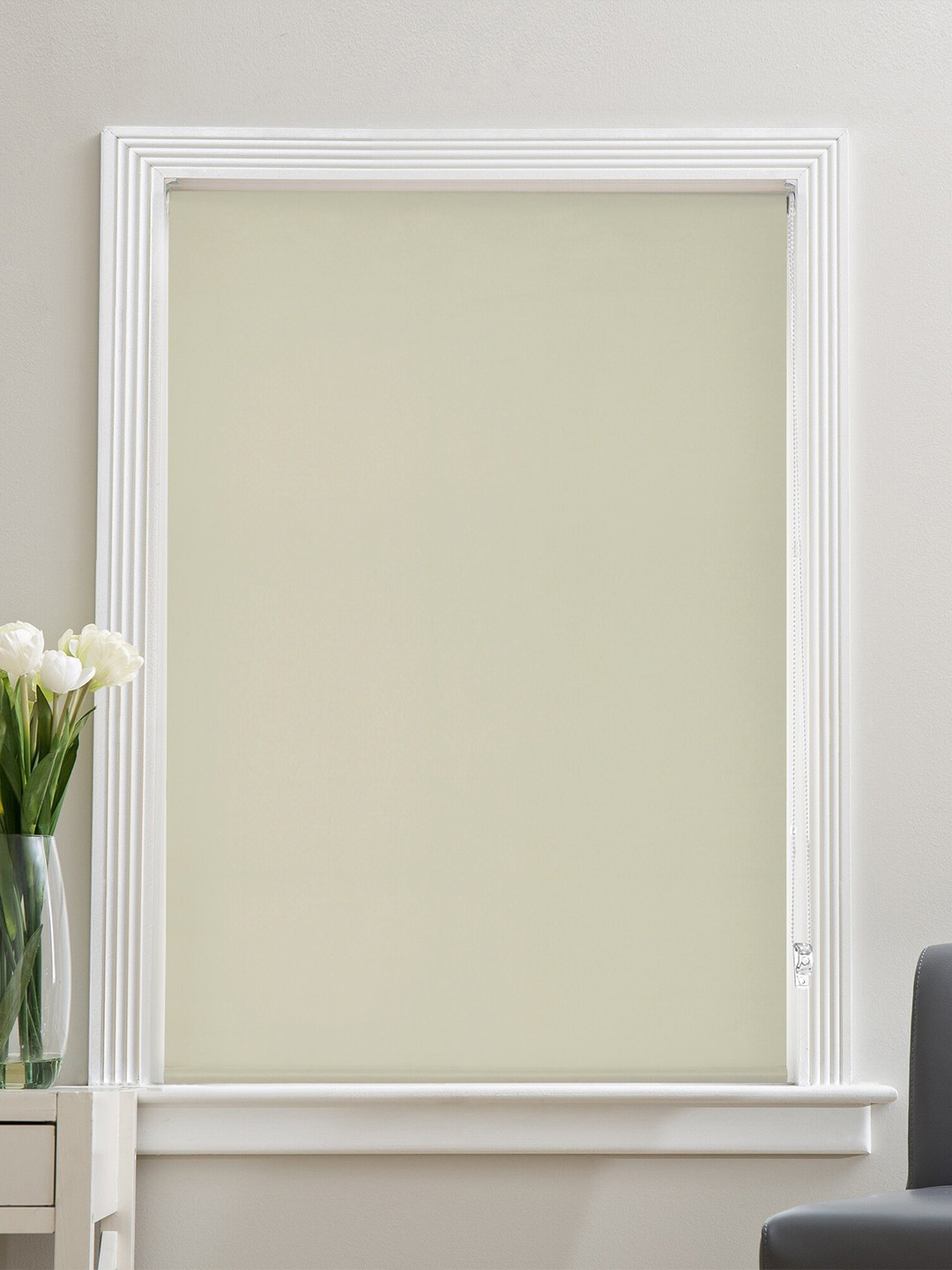 Buy Deco Window Beige Black Out Roller Window Blinds - Curtains And ...