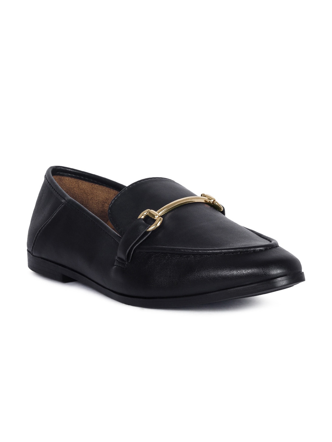 Buy London Rag Women Black Solid Loafers - Casual Shoes for Women ...