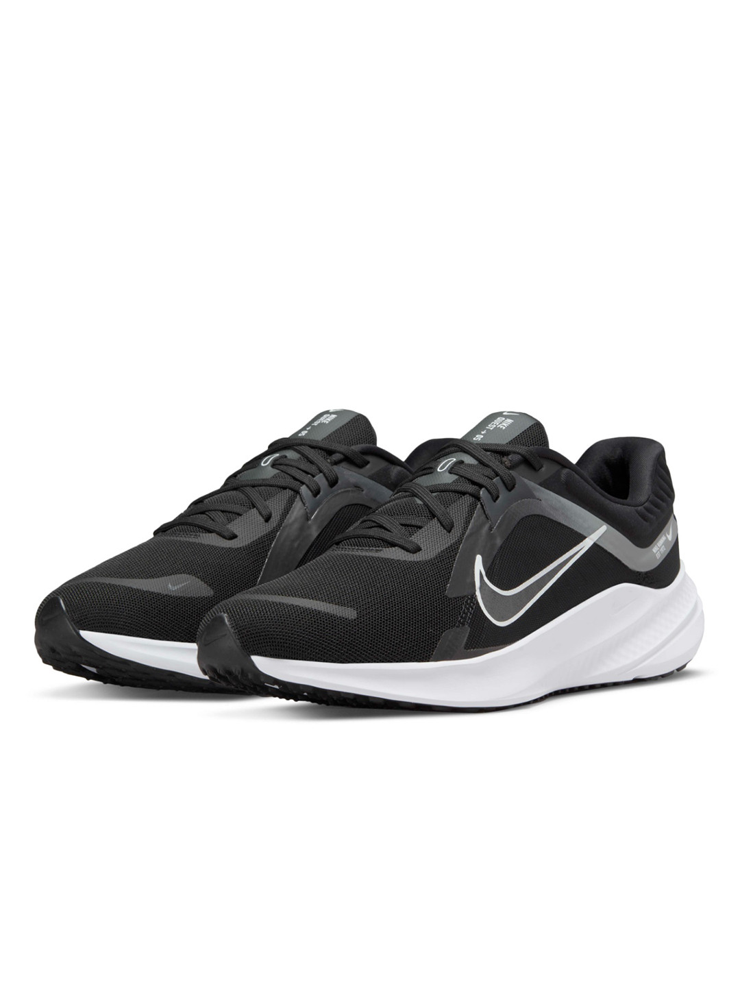 Buy Nike Men Black QUEST 5 Road Running Shoes - Sports Shoes for Men ...