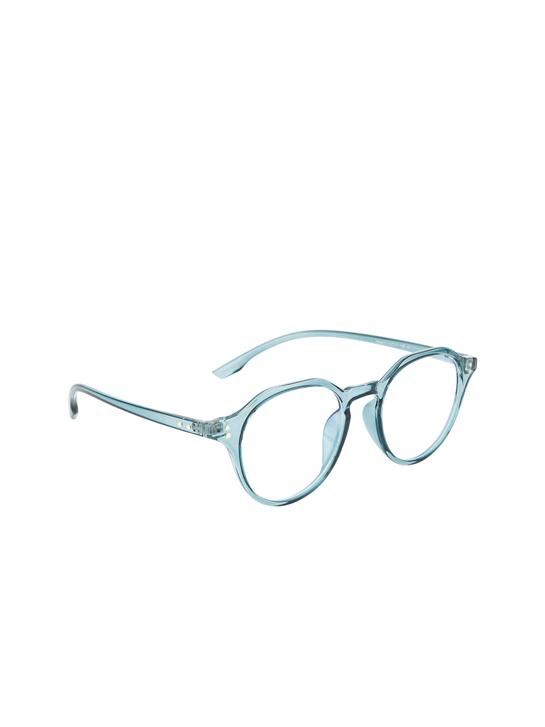 Buy Ted Smith Unisex Blue Full Rim Round Frames TSI8872_BLU - Frames ...