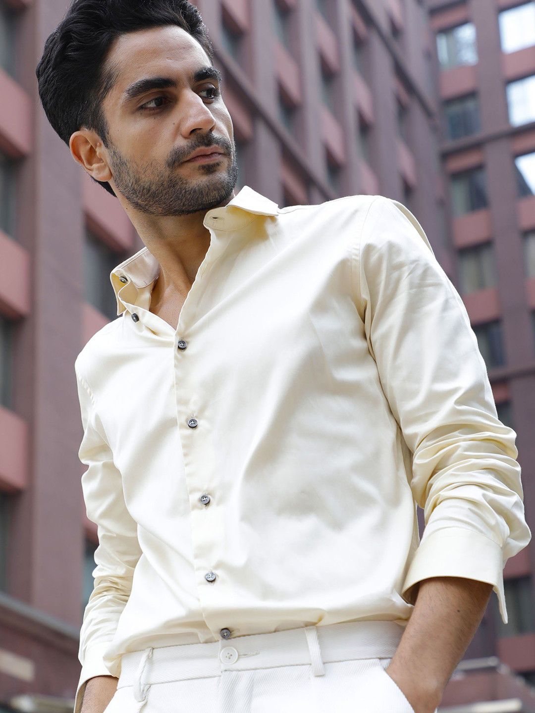 Buy RARE RABBIT Men Bang Slim Fit Cotton Shirt - Shirts for Men ...