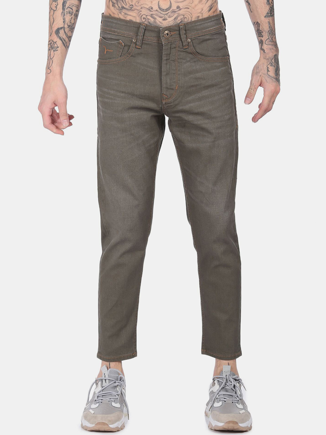 Buy Flying Machine Men Green Jeans - Jeans for Men 17211866 | Myntra