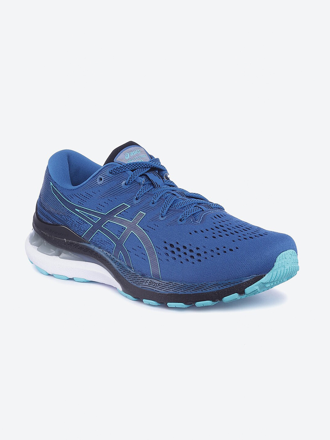 Buy ASICS Men Blue Running GEL KAYANO 28 Non Marking Shoes - Sports ...