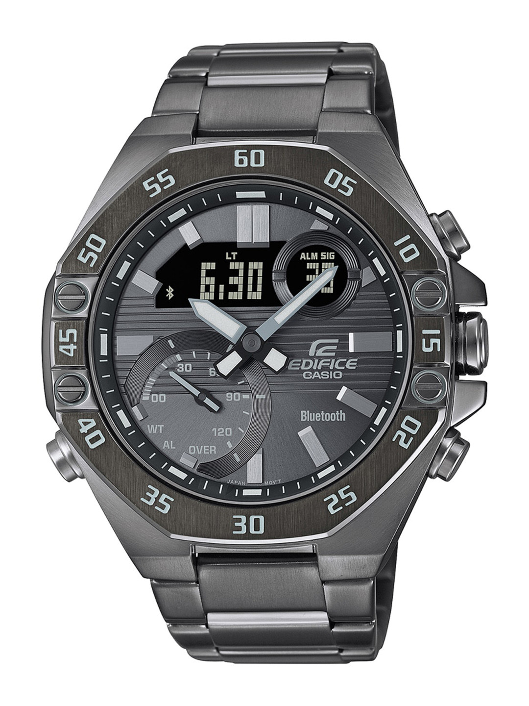 Buy CASIO Men Grey Dial & Bracelet Style Straps Edifice Analogue ...