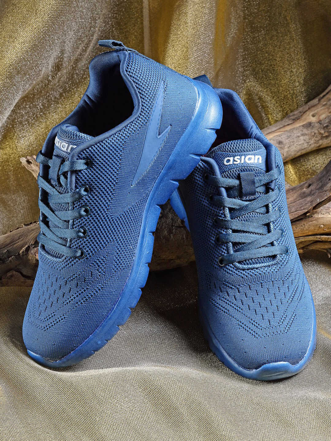 Buy ASIAN Delta 21 Men Blue Nitro Capsule Memory Foam Mesh Running ...