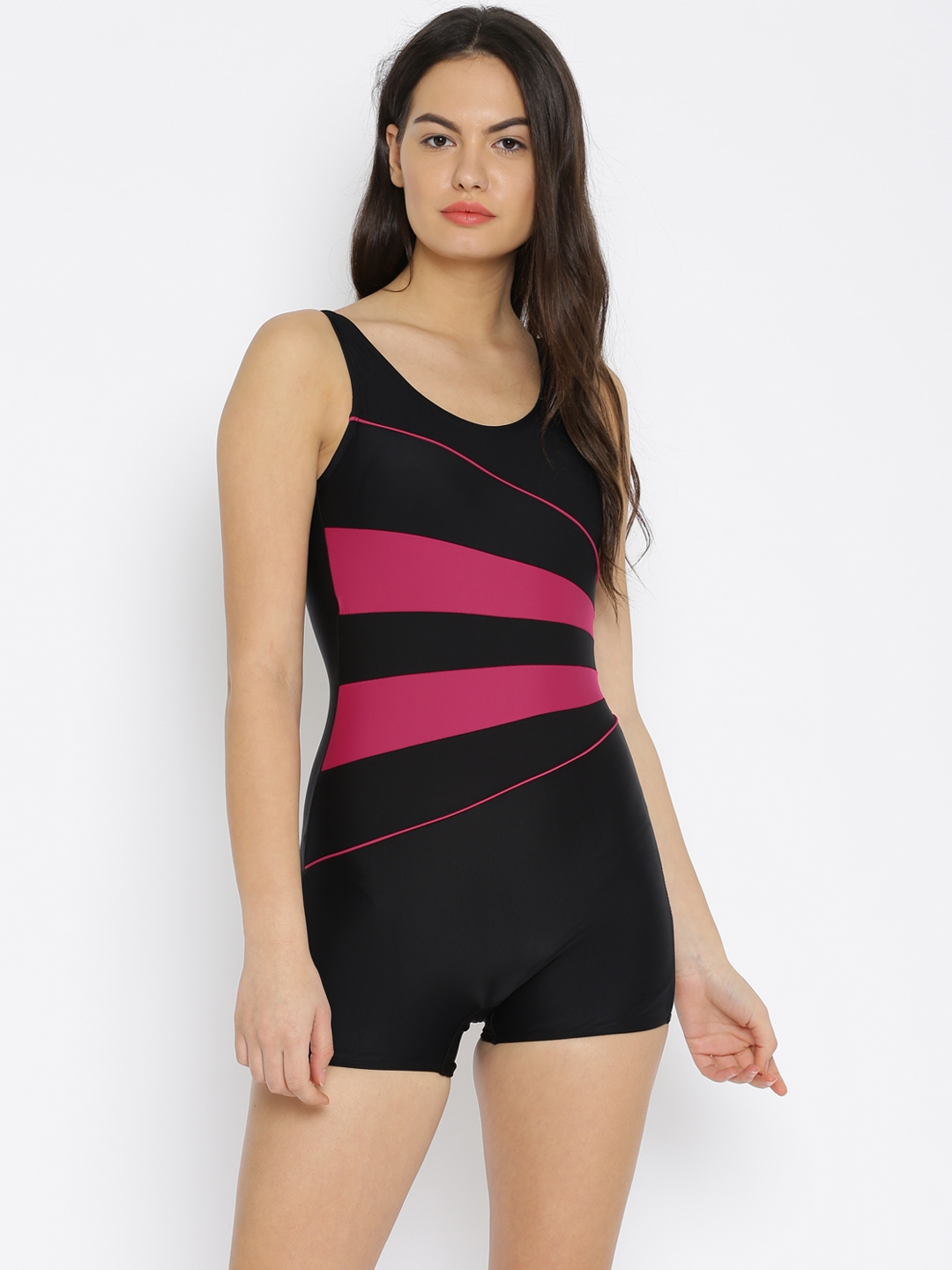 Buy Heart 2 Heart Black Swimwear Sw10148surfp Swimwear For Women 1721620 Myntra