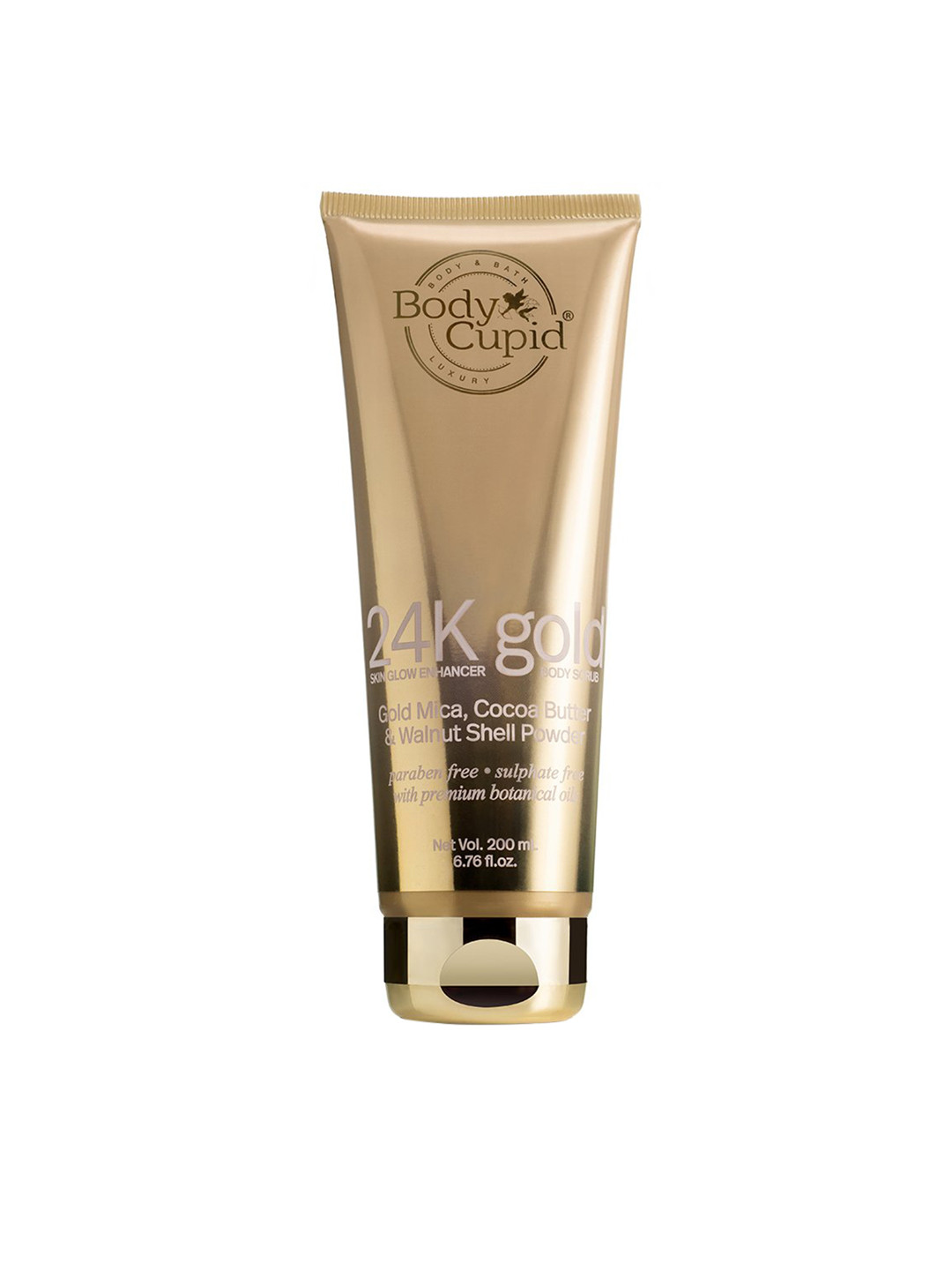 Buy Body Cupid 24K Gold Body Scrub Skin Glow Enhancer 200 Ml - Body ...