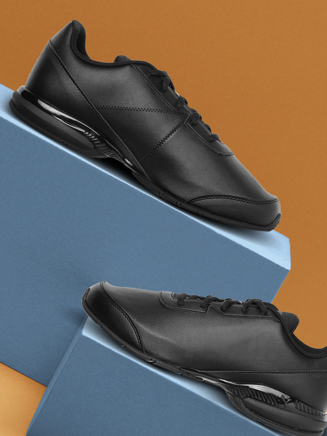 Buy Puma Unisex Black Solid Equate SL Running Shoes - Sports Shoes for ...