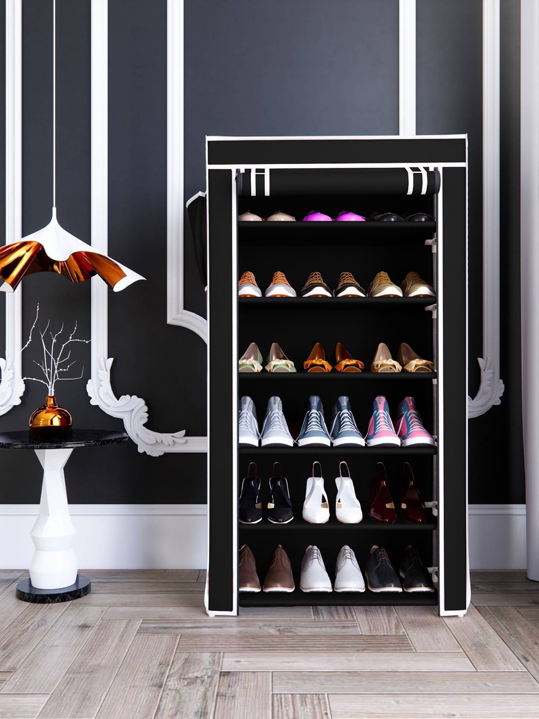 Buy Sasimo Black Wardrobe Organisers - Organisers for Unisex 17220388 ...