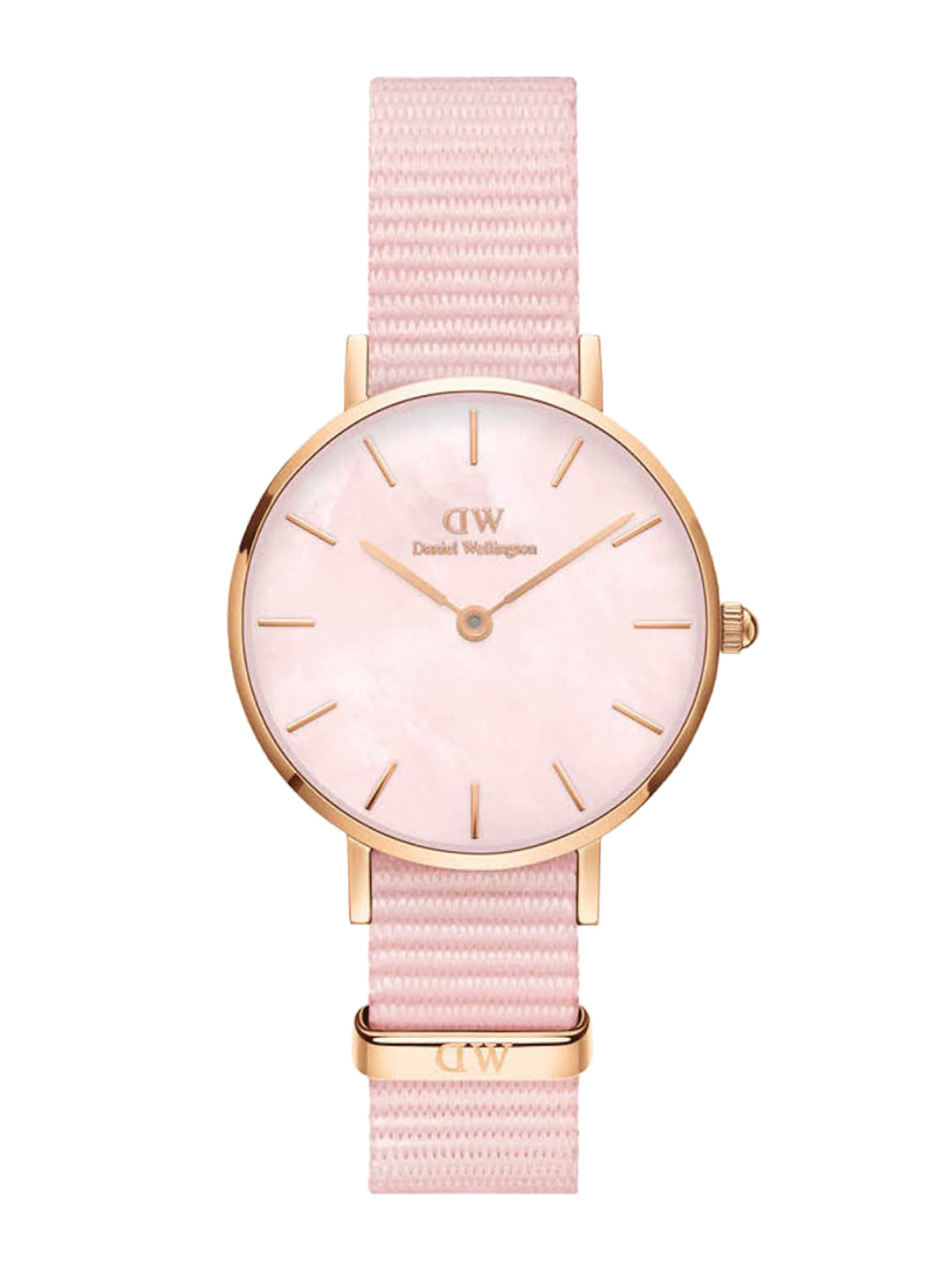 Buy Daniel Wellington Women Pink Dial & Pink Straps Analogue Watch ...