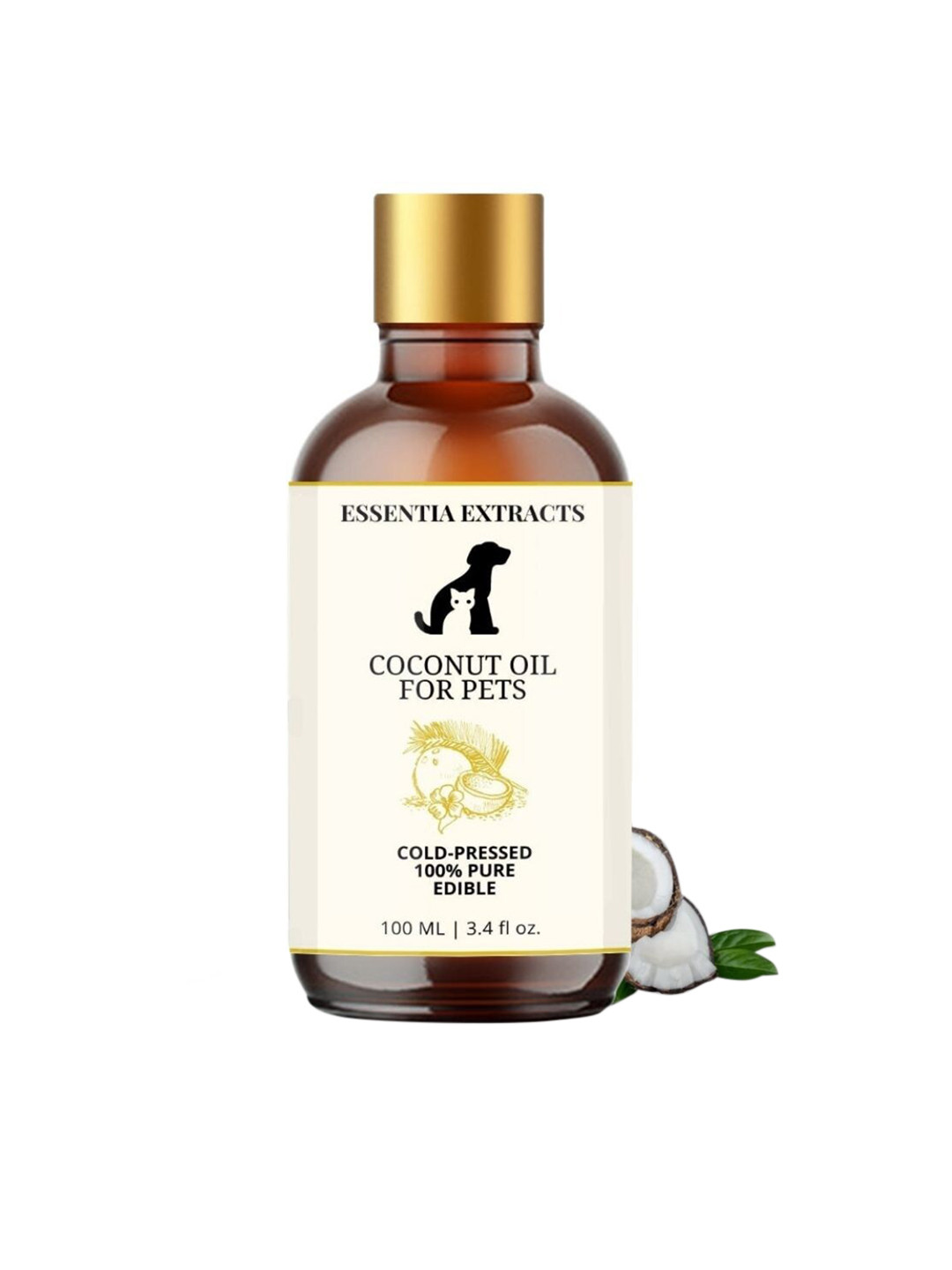 Buy ESSENTIA EXTRACTS Dogs Virgin Coconut Oil 100 Ml - Pet Conditioners ...