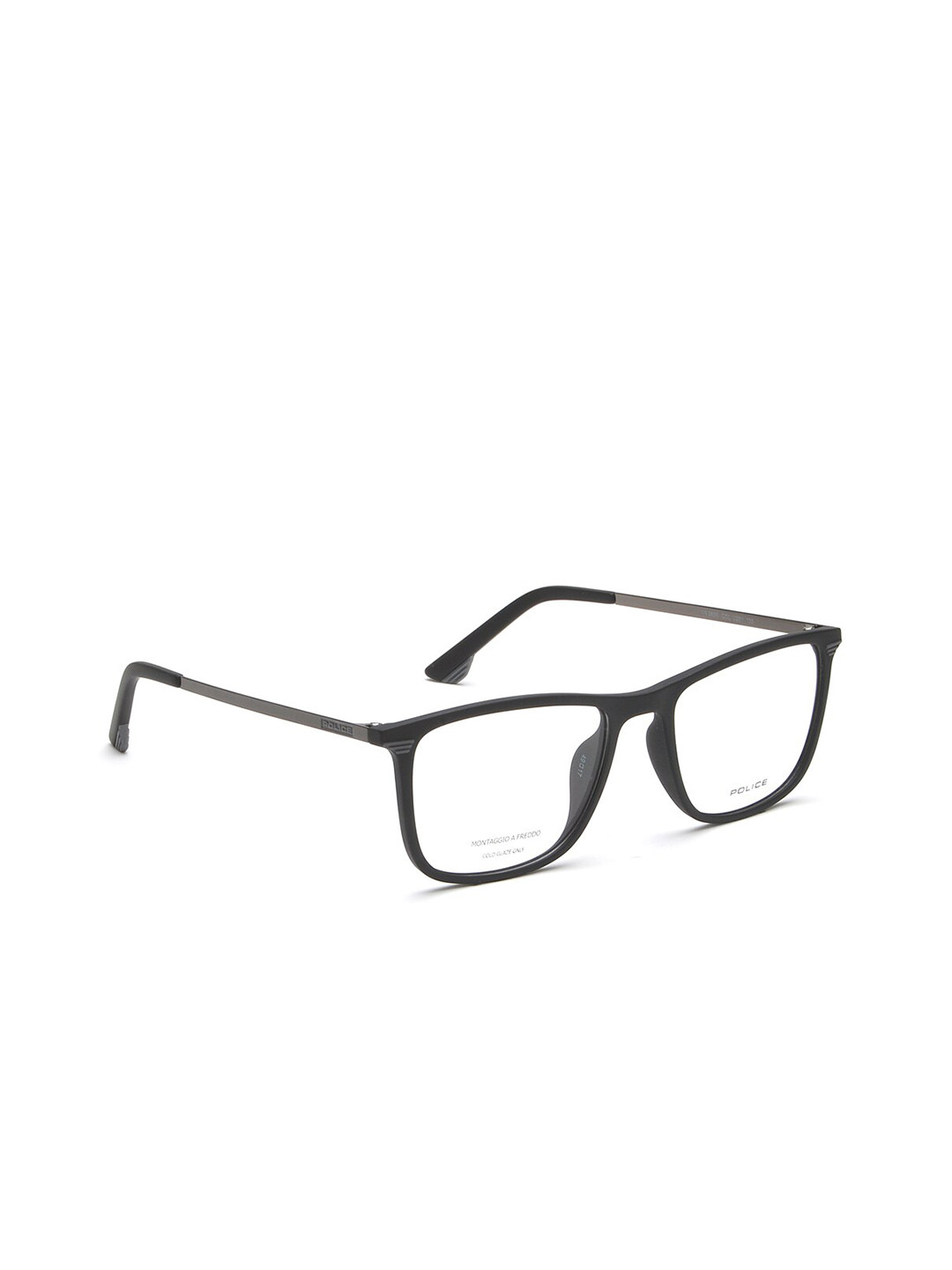 Buy Police Men Black Full Rim Square Frames - Frames for Men 17237302 ...