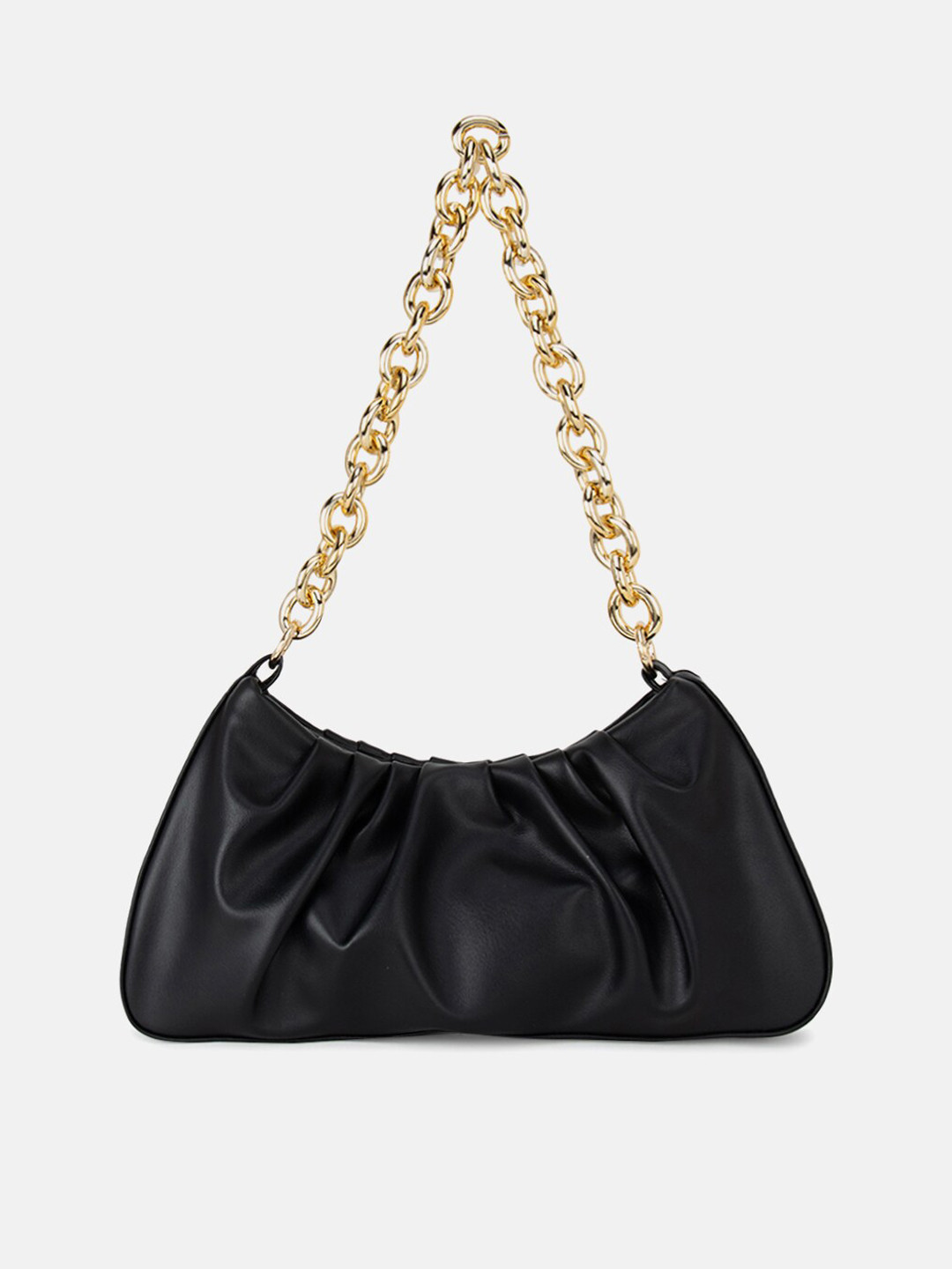 Buy Kazo Black PU Swagger Shoulder Bag - Handbags for Women 17250994 ...