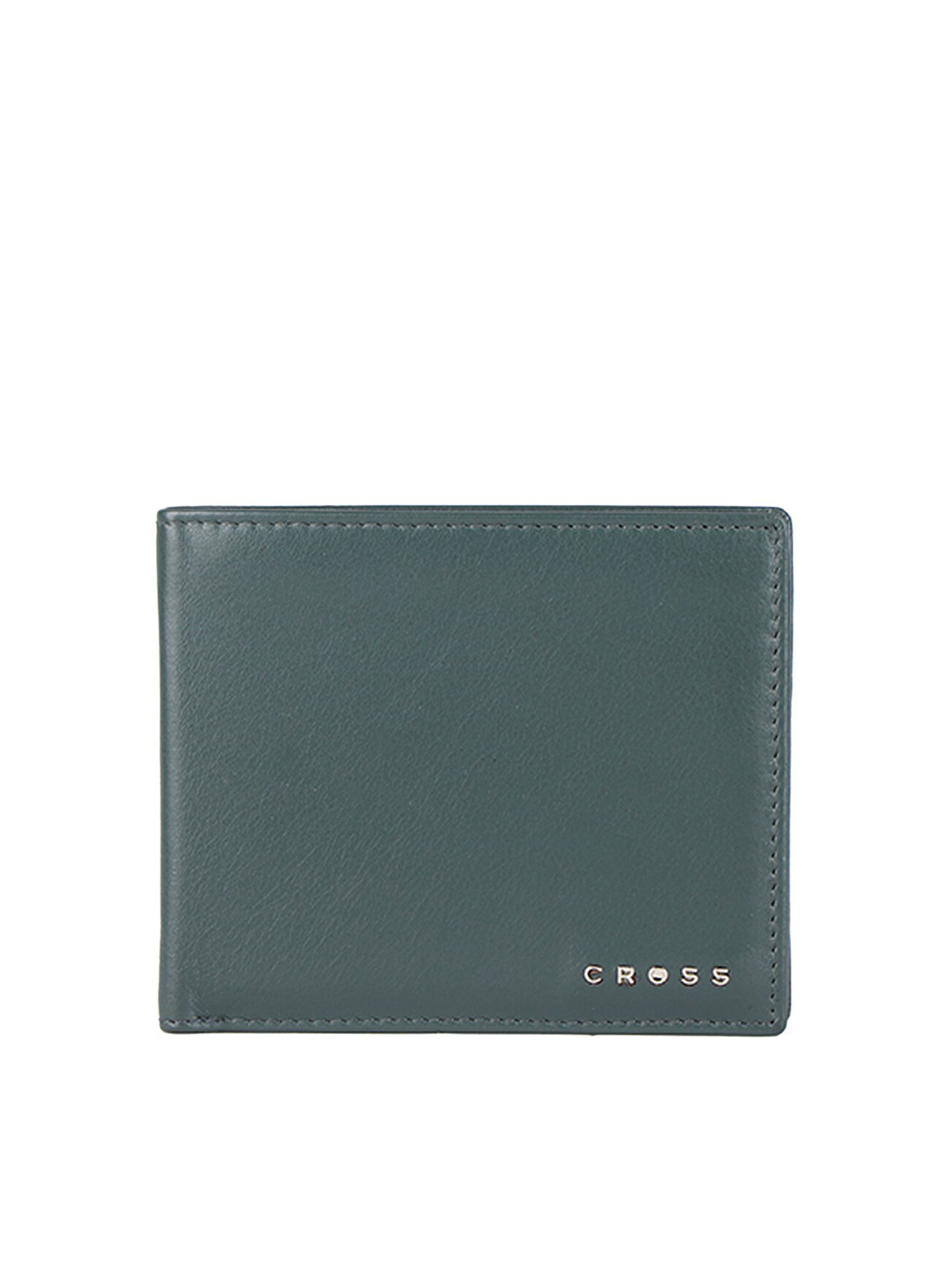 Buy Cross Men Teal Leather Two Fold Slim Wallet - Wallets for Men ...