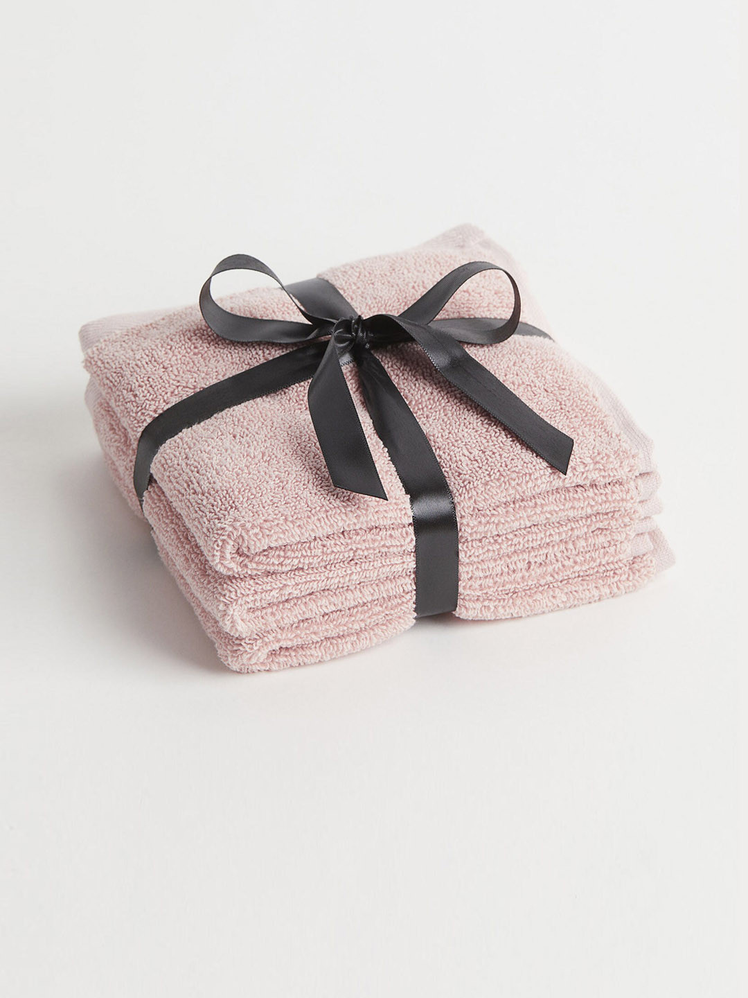 Buy H&M Unisex Pink 3 Pack Classic Cotton Flannels - Bath Towels for ...