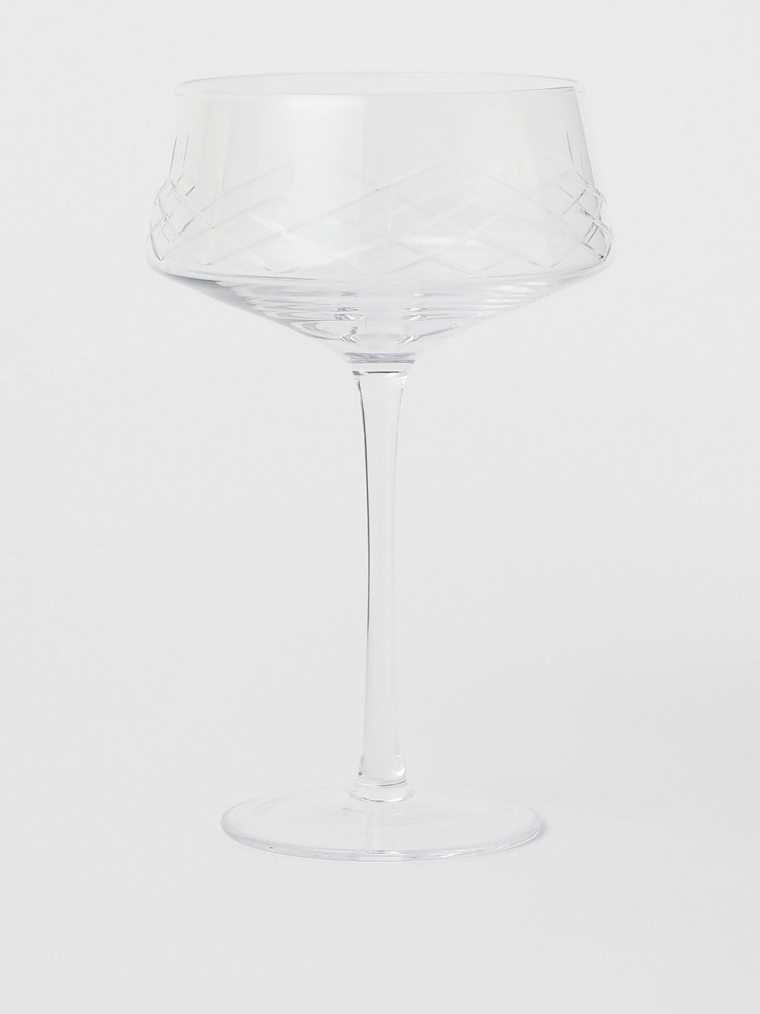 Buy H&M Transparent Champagne Coupe - Bar Glass for Unisex 17260554 ...